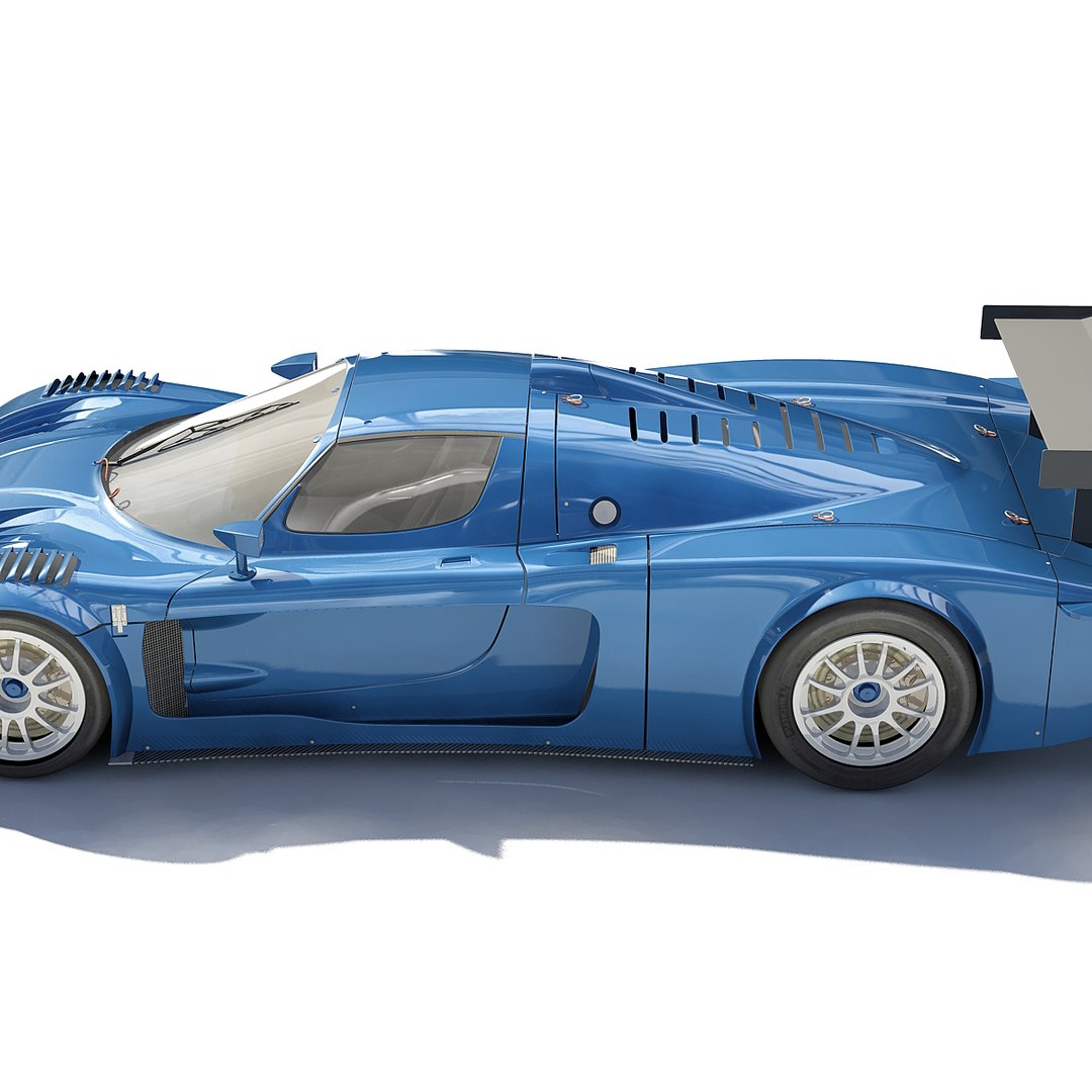 Racing Sport Car Maserati Mc12 Obj
