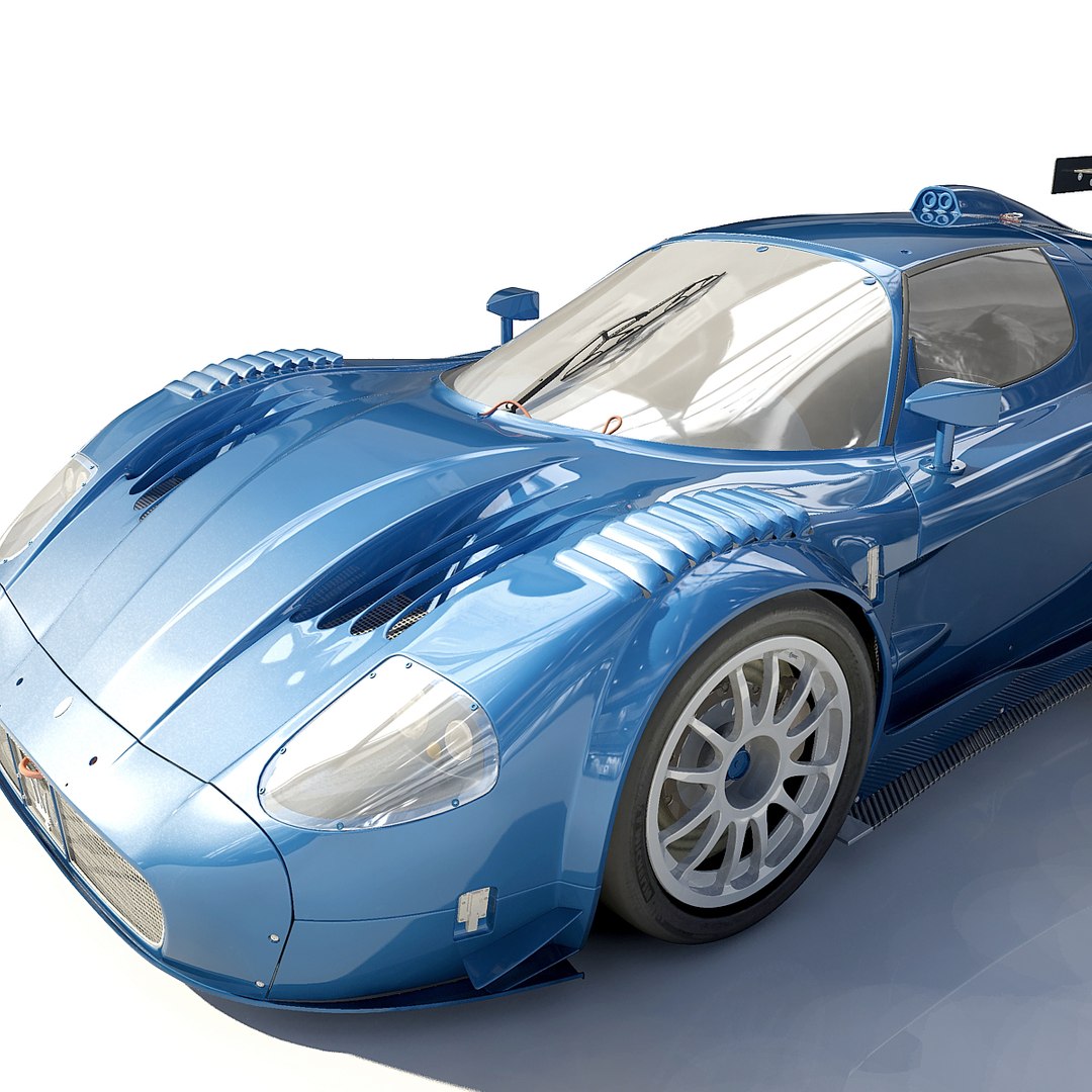 Racing Sport Car Maserati Mc12 Obj
