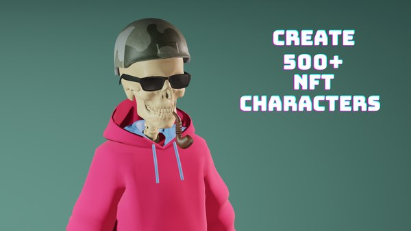 Skeleton - 3d NFT Characters III3D模型 - TurboSquid 1881621