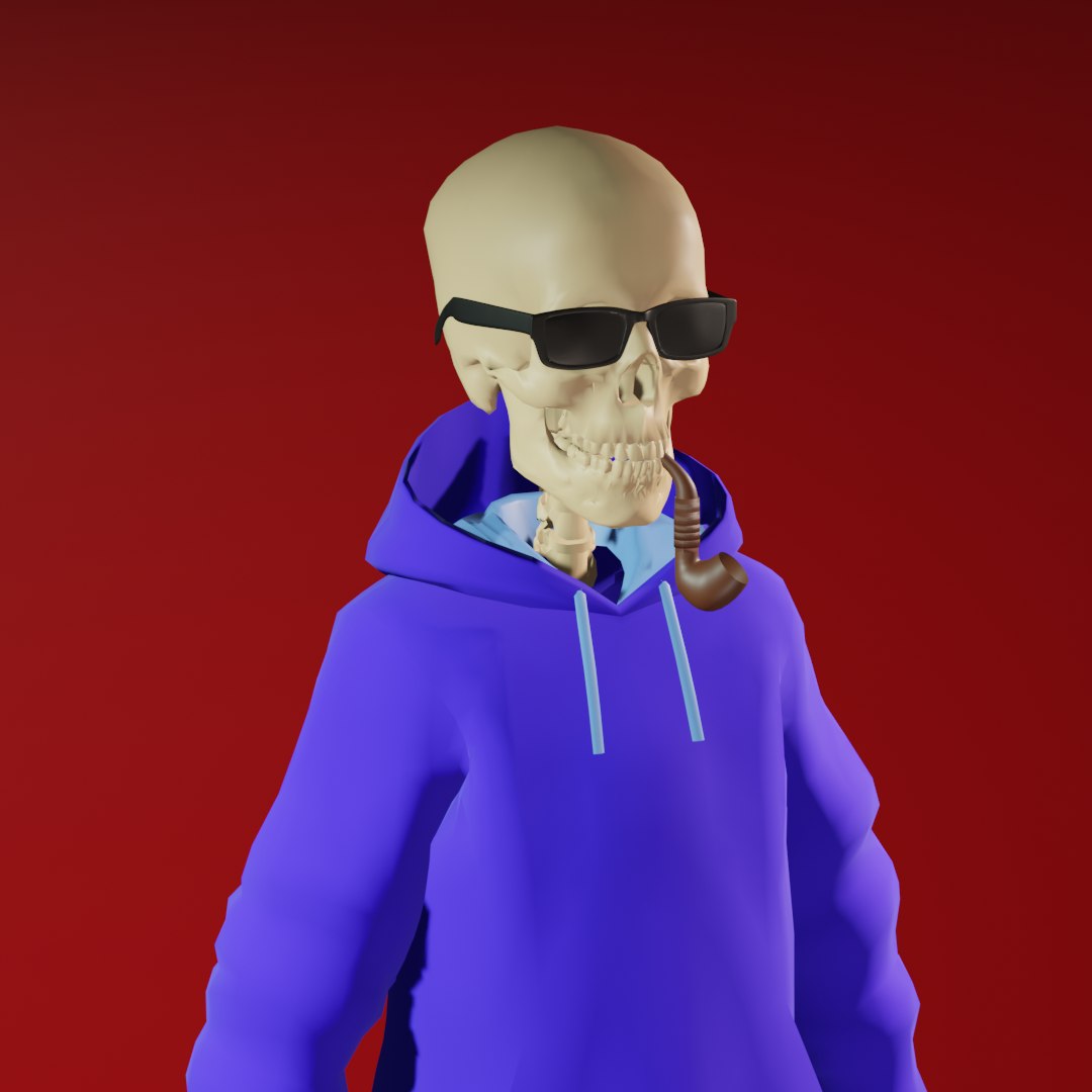 3D Skeleton - 3d NFT Characters III - TurboSquid 1881621