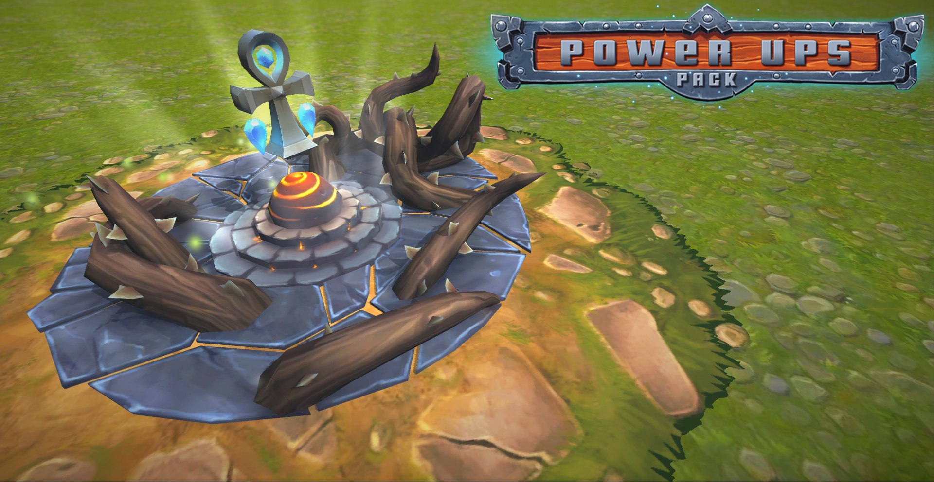 3d Model Pack Power-ups