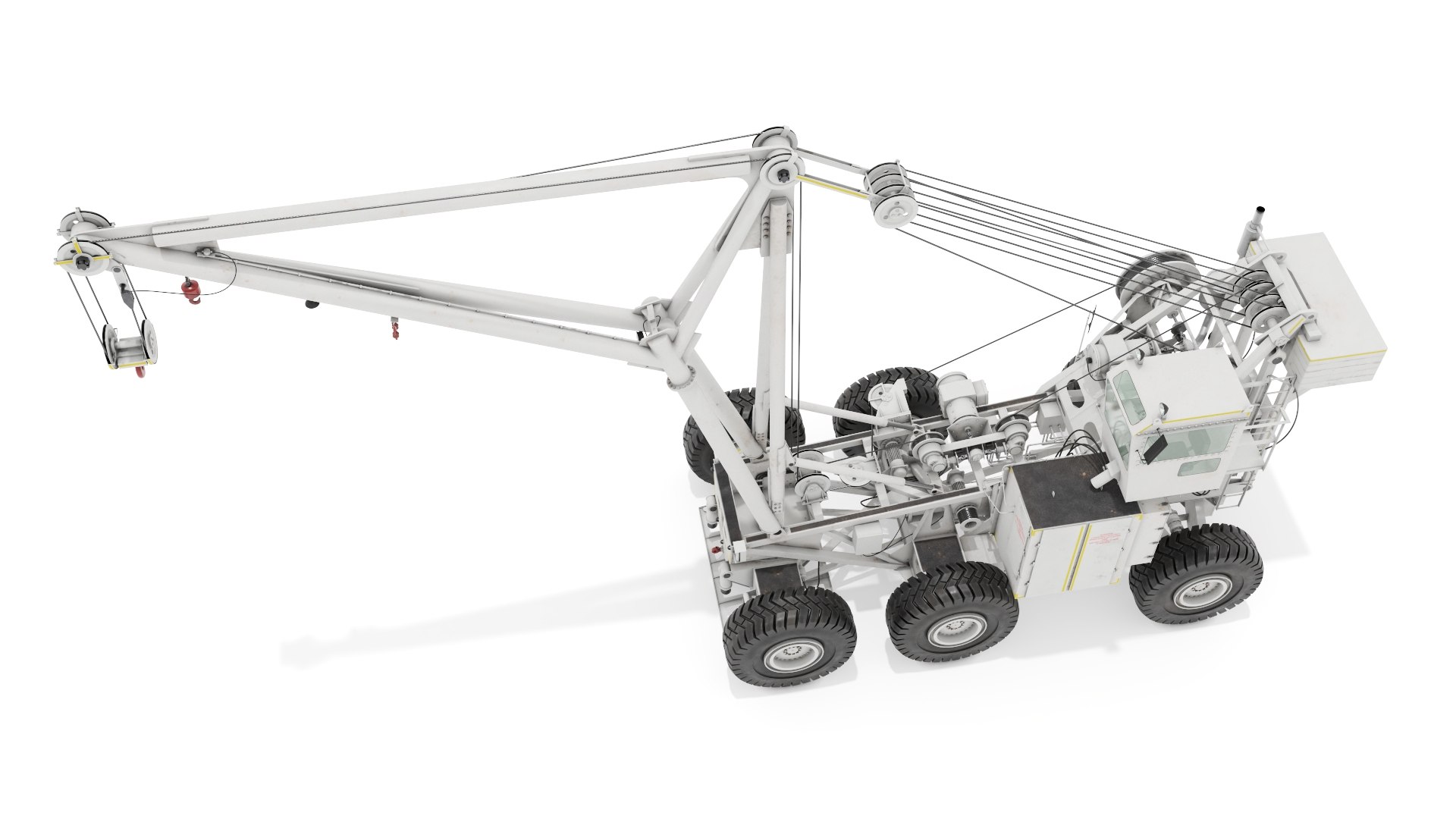 Flight Deck Crane Tilly Rigged 3D Model - TurboSquid 2384795