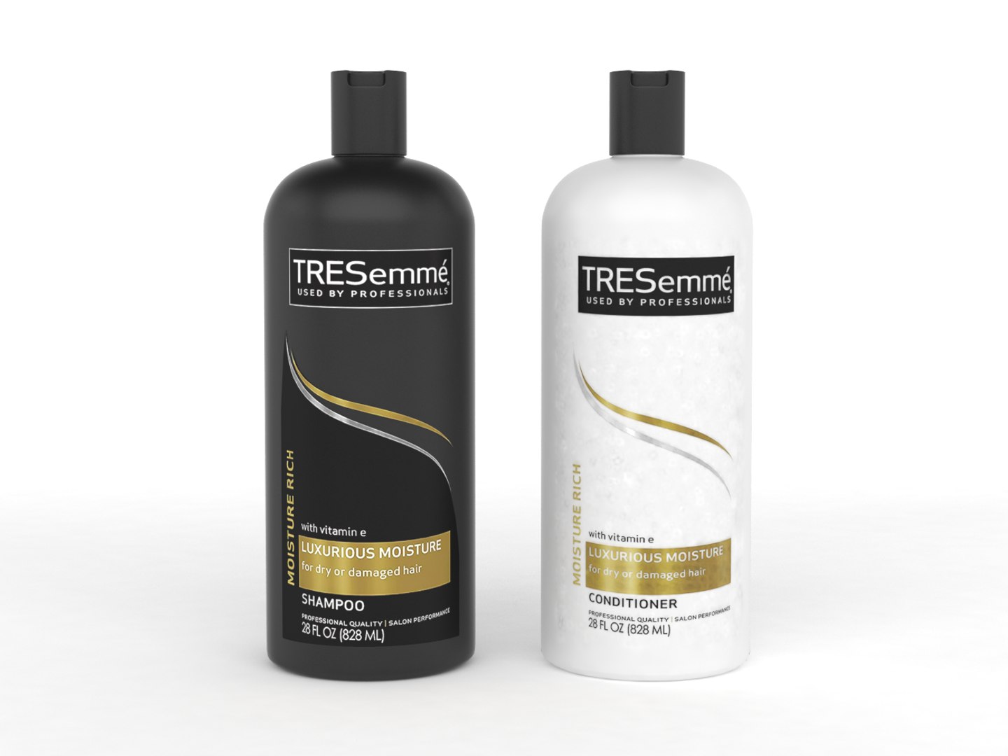 Tresemme Shampoo Conditioner 3D Model - TurboSquid 1402399