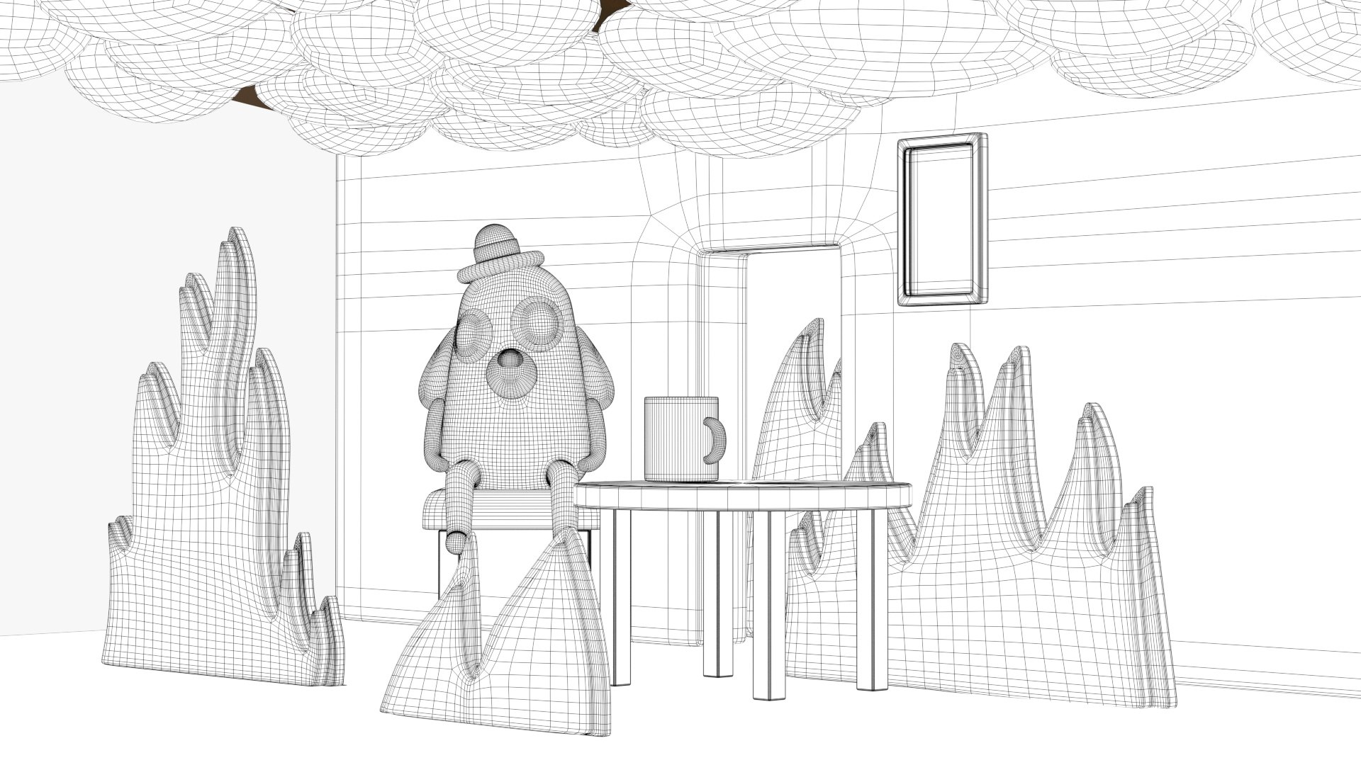 3D This Is Fine Meme Model - TurboSquid 1878861