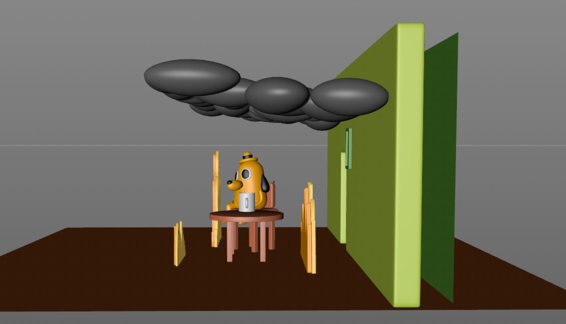 3D This Is Fine Meme Model - TurboSquid 1878861