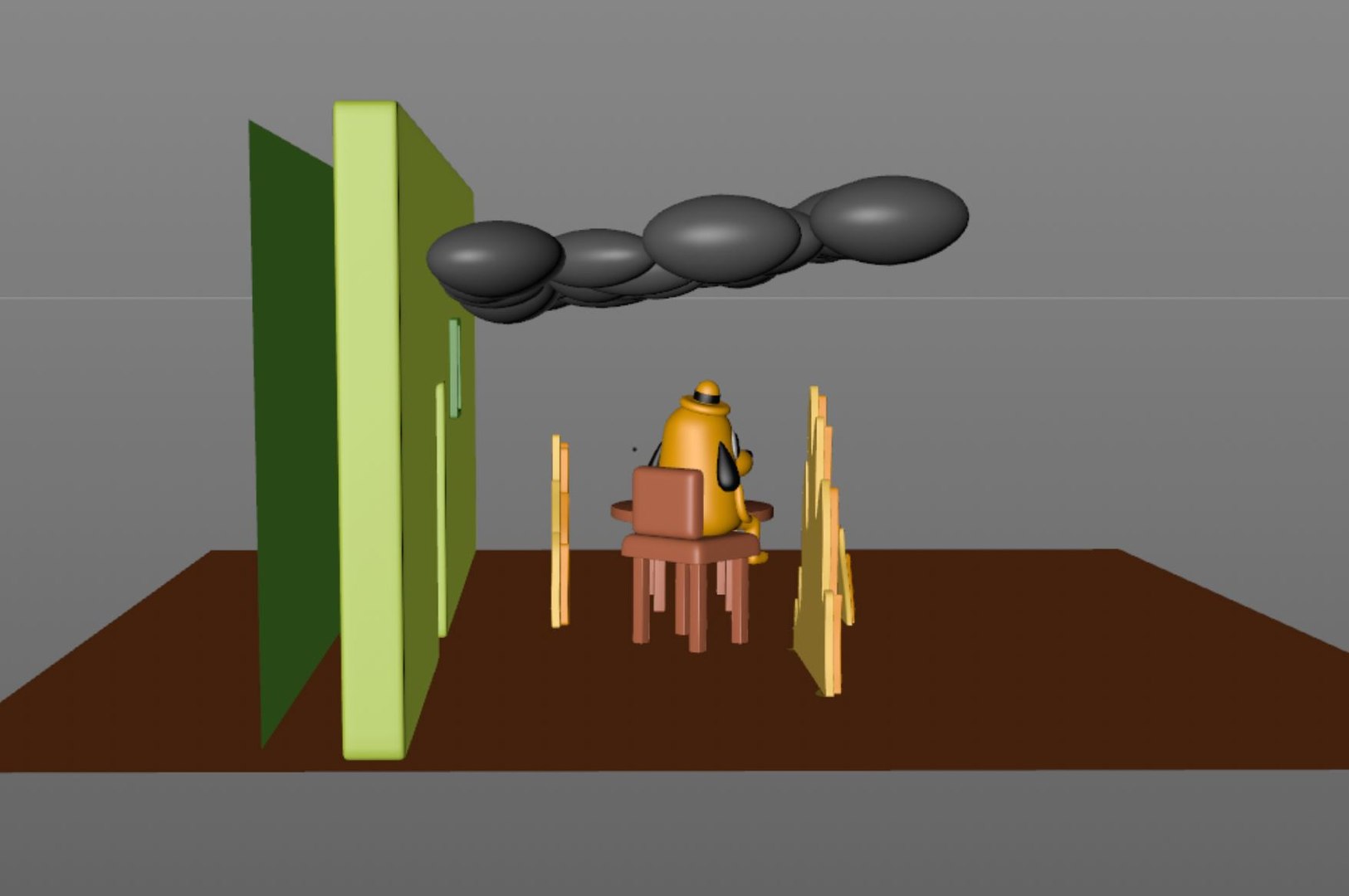 3D This Is Fine Meme Model - TurboSquid 1878861