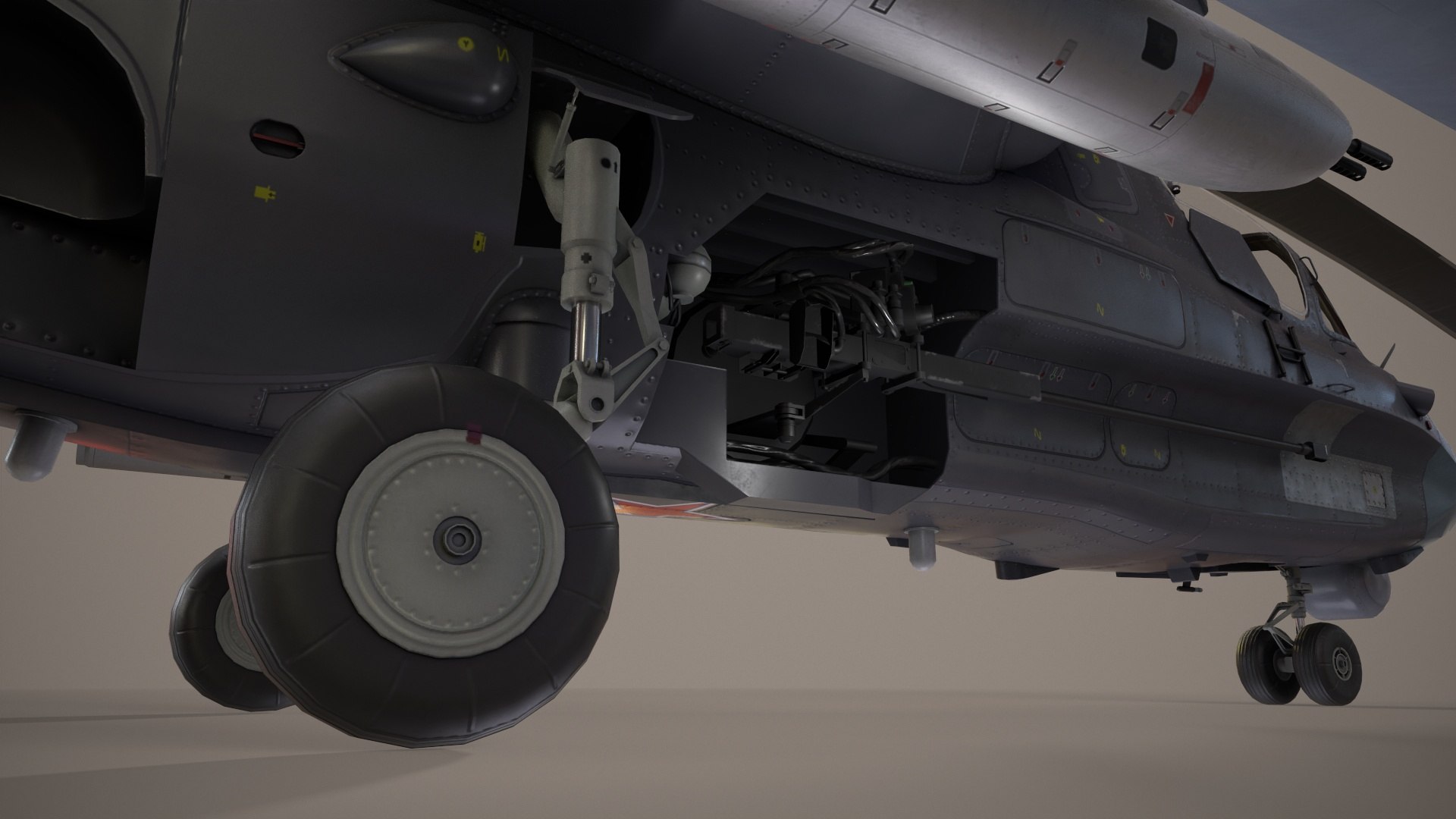 Kamov Ka-52 Alligator Dark Static Model - TurboSquid 1979479