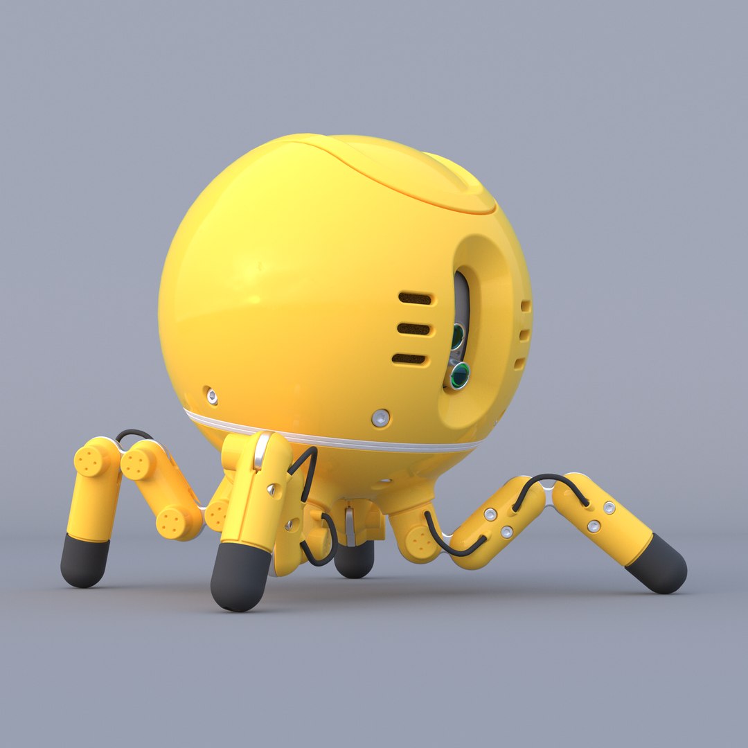 3D Shaderbot 1 - TurboSquid 1810025