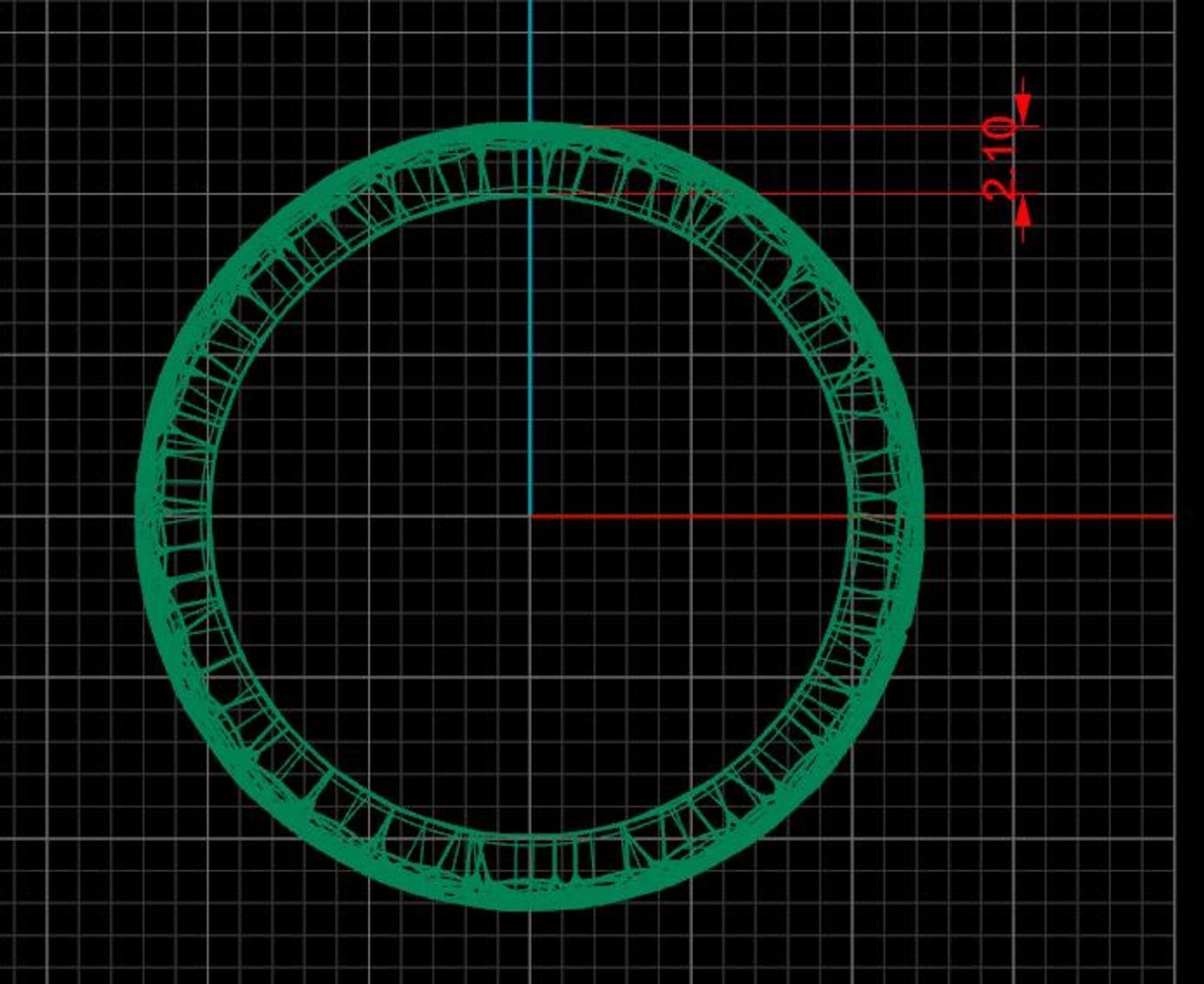 3D Ring Geometric Shape Voronoi - TurboSquid 1340806