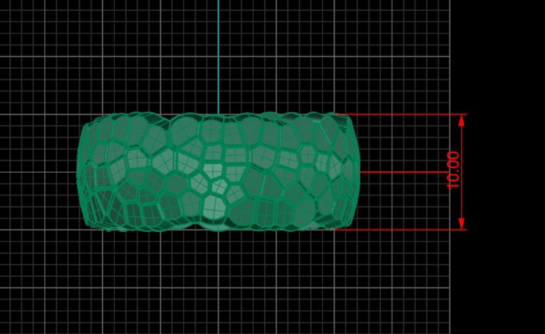3D Ring Geometric Shape Voronoi - TurboSquid 1340806