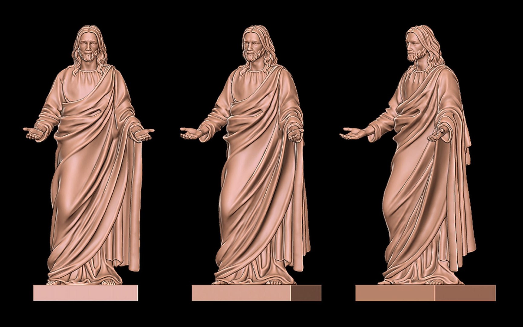 Blessing Jesus Model - TurboSquid 2059369