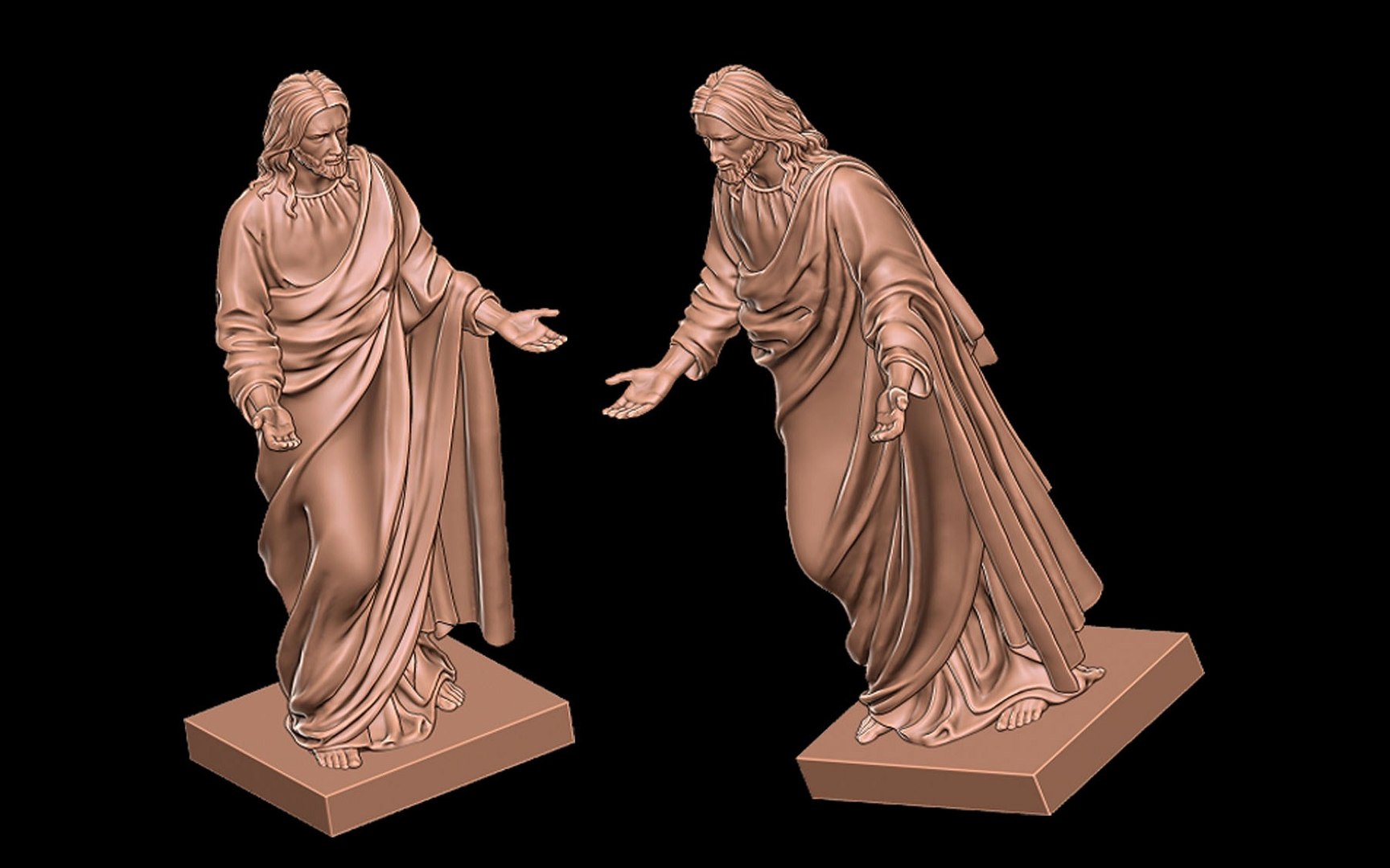 Blessing Jesus Model - TurboSquid 2059369