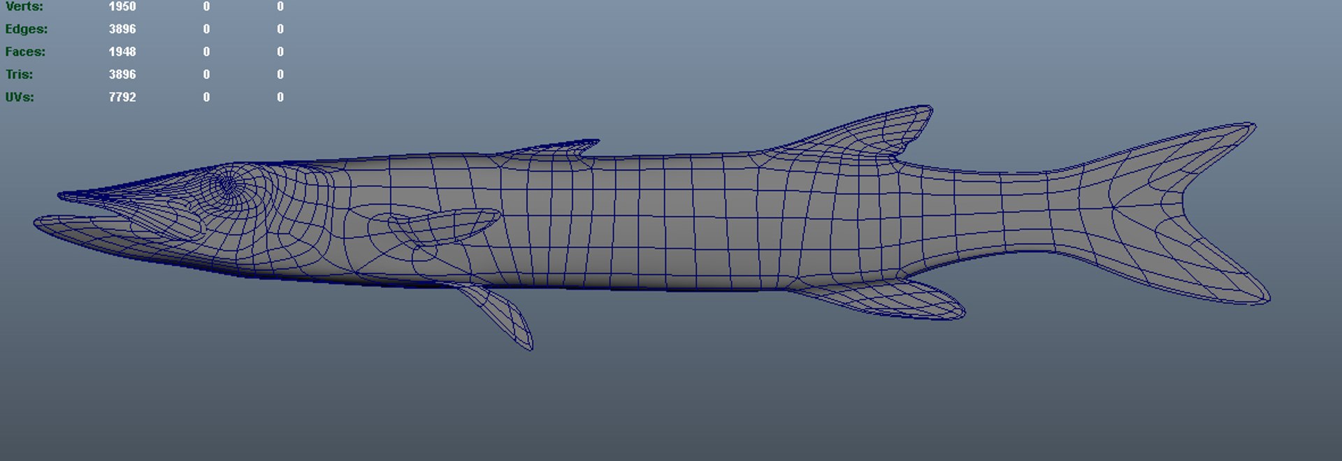 Barracuda 3D Model - TurboSquid 1174567