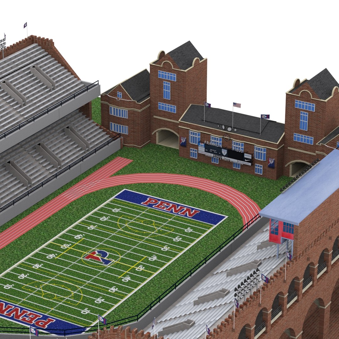 3D University Pennsylvania Franklin Field | 1146866 | TurboSquid