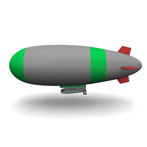Blimp Blender Models for Download | TurboSquid
