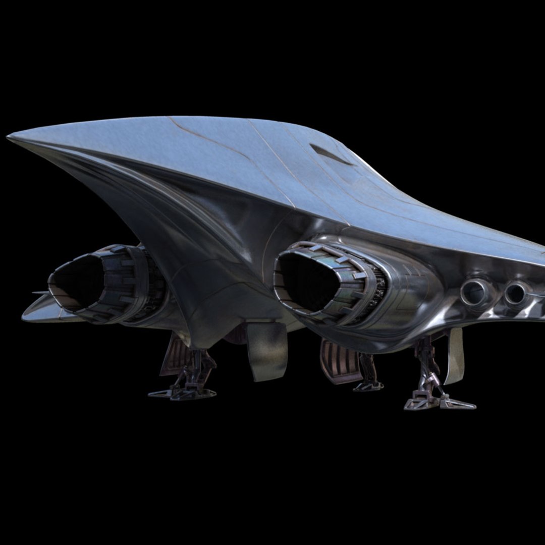3ds Max Spaceship Space