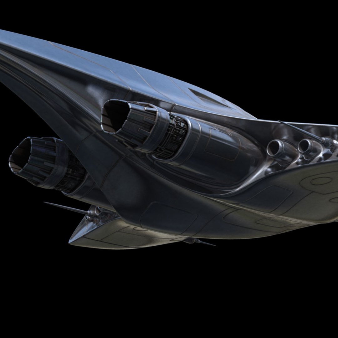 3ds Max Spaceship Space