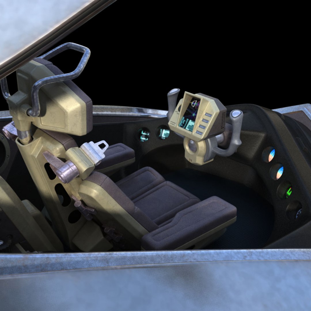 3ds Max Spaceship Space