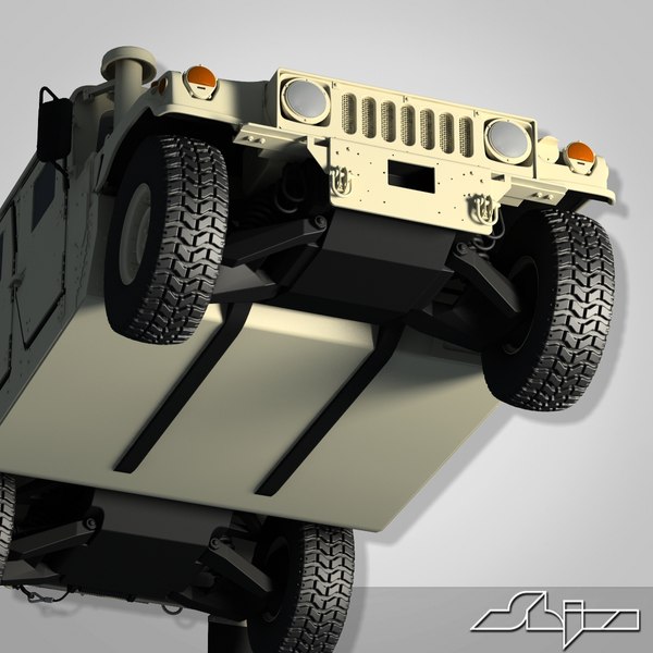 maya humvee car