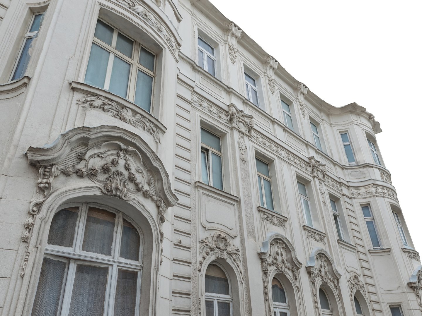 3D Baroque Facade Model - TurboSquid 1187697