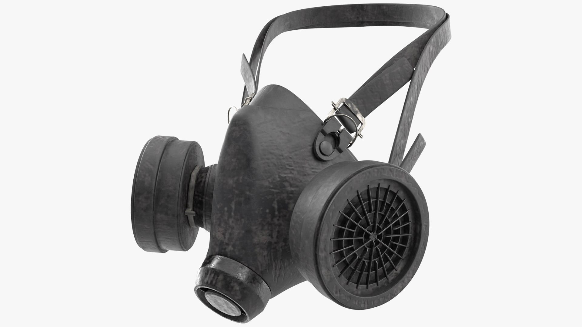 3D Miners Mask Dirty Model - TurboSquid 2330658