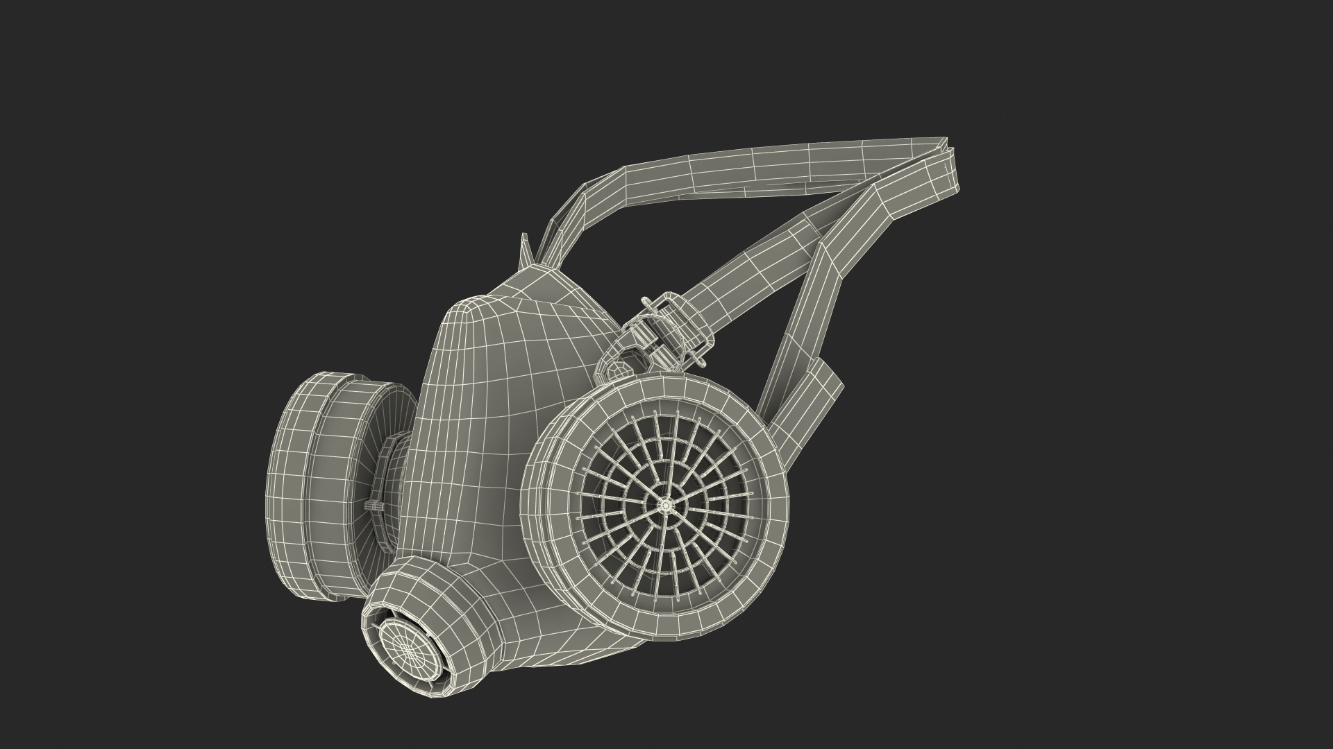 3D Miners Mask Dirty Model - TurboSquid 2330658