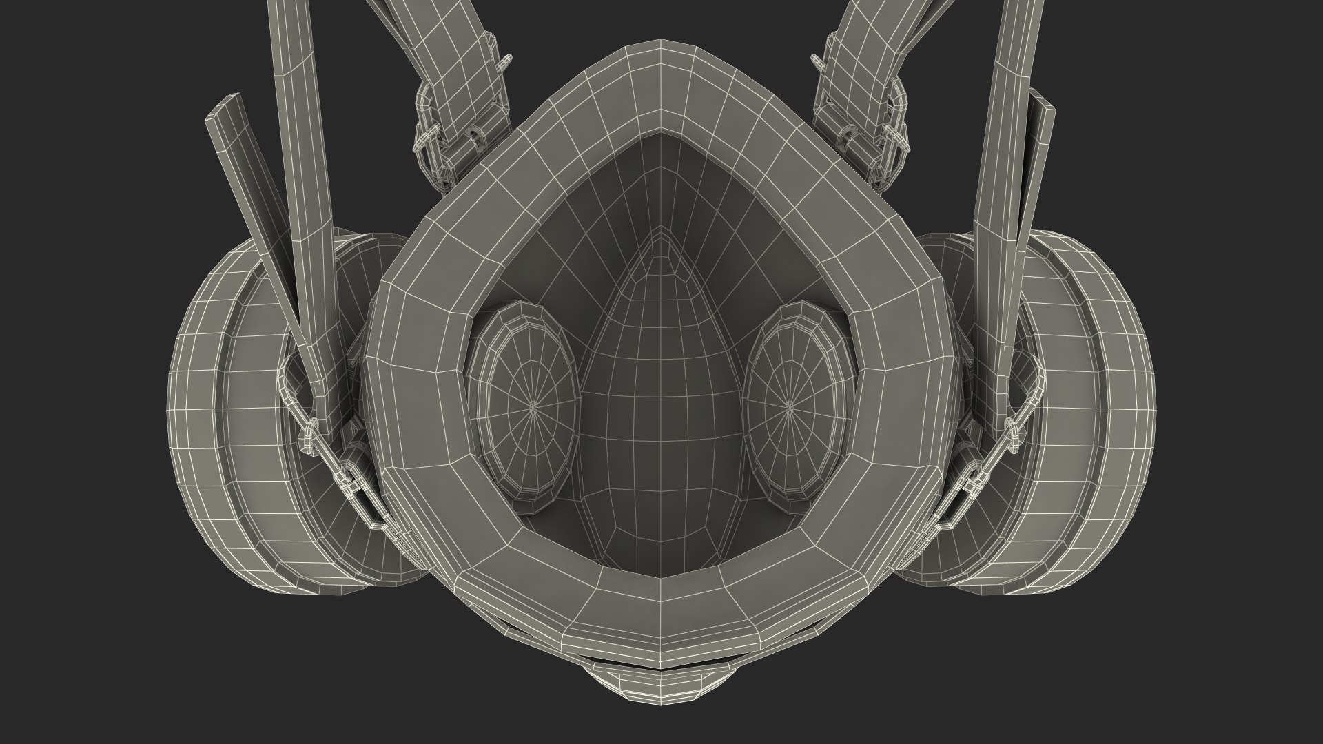 3D Miners Mask Dirty Model - TurboSquid 2330658