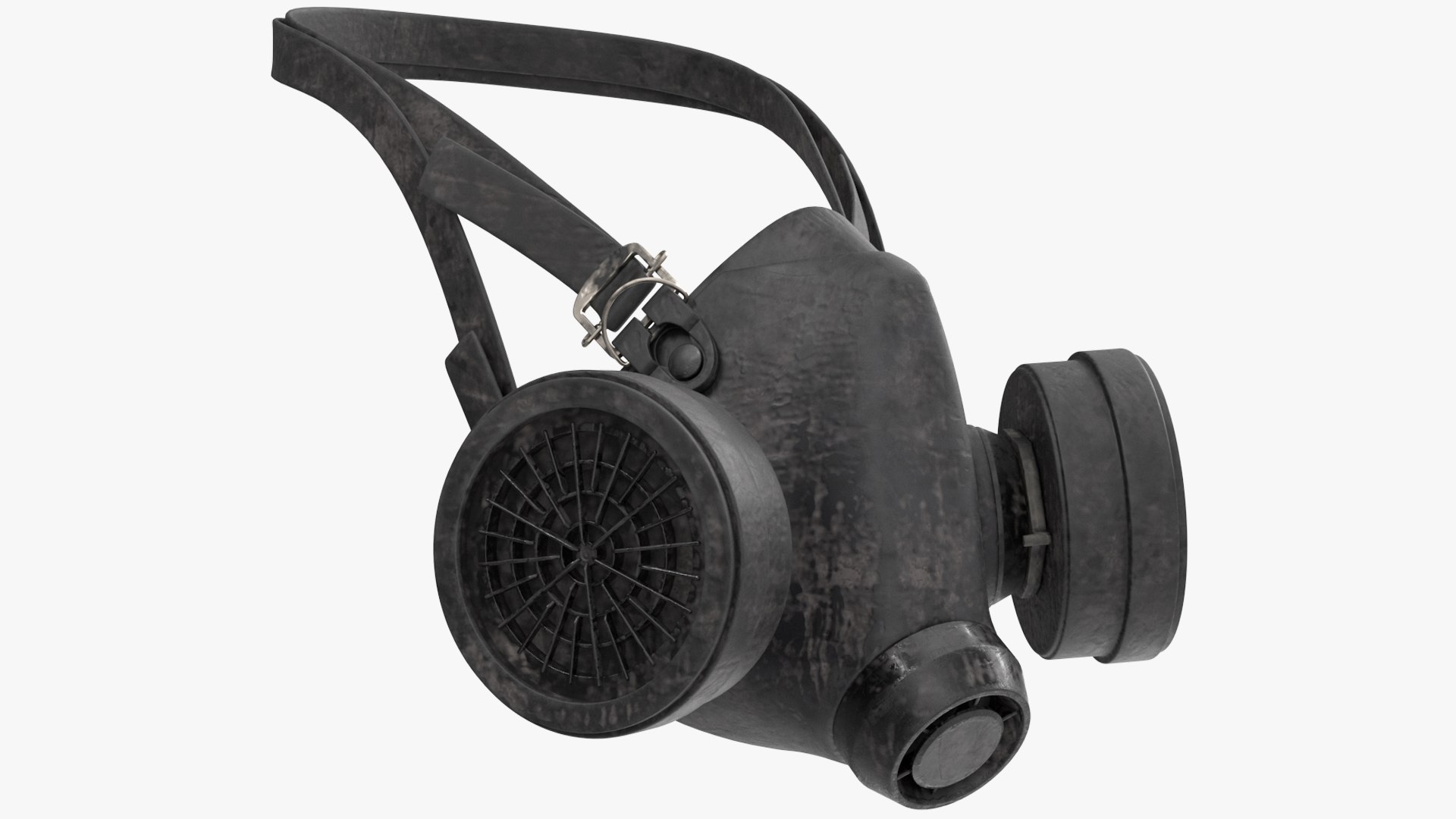 3D Miners Mask Dirty Model - TurboSquid 2330658