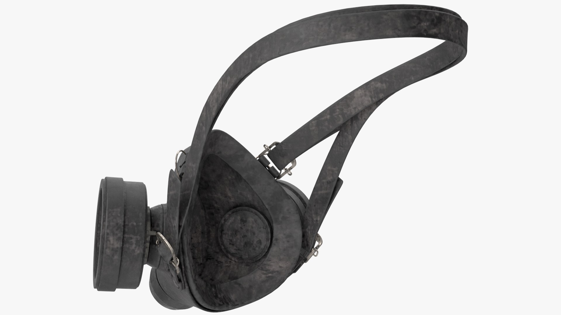 3D Miners Mask Dirty Model - TurboSquid 2330658