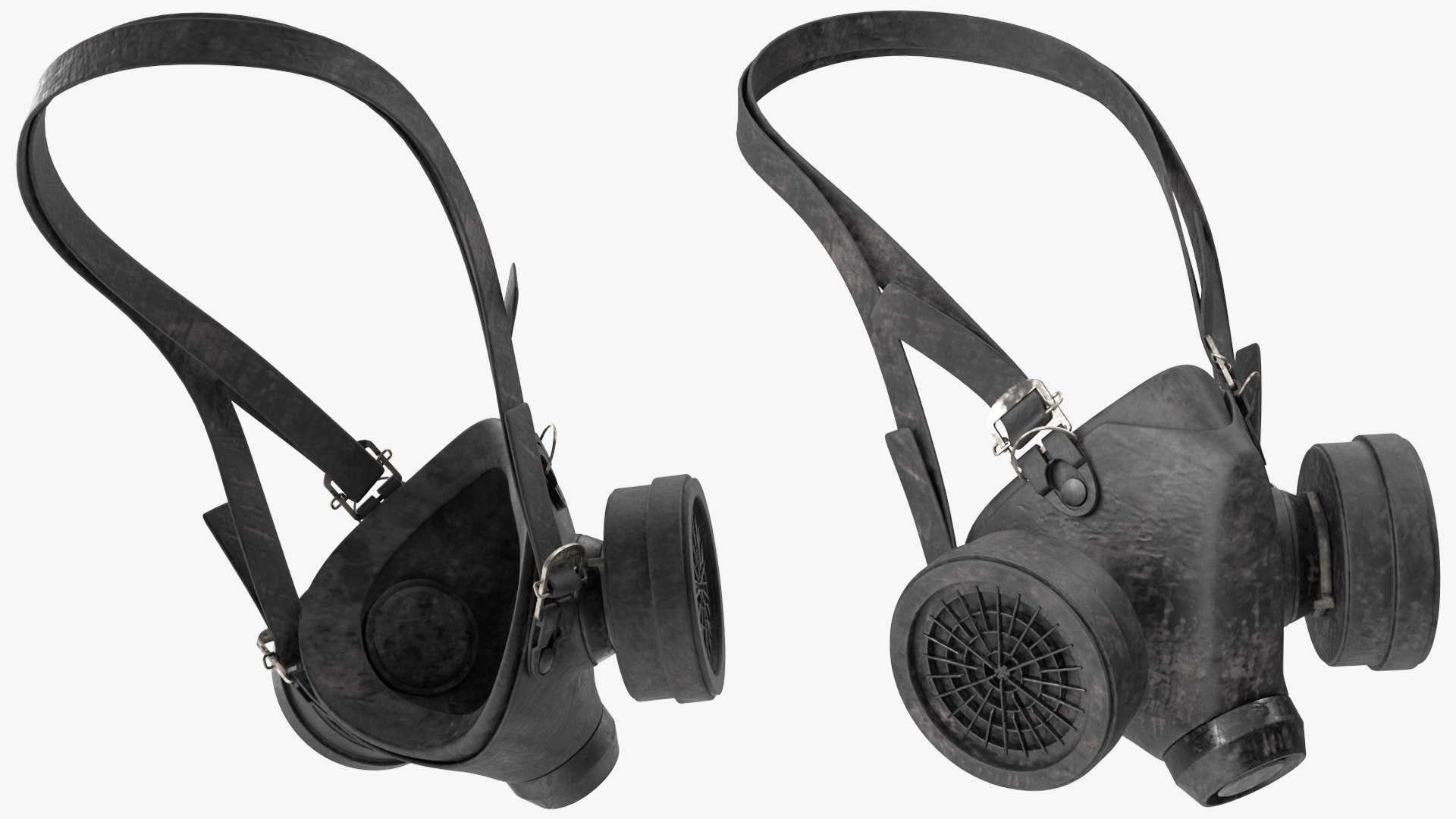 3D Miners Mask Dirty Model - TurboSquid 2330658