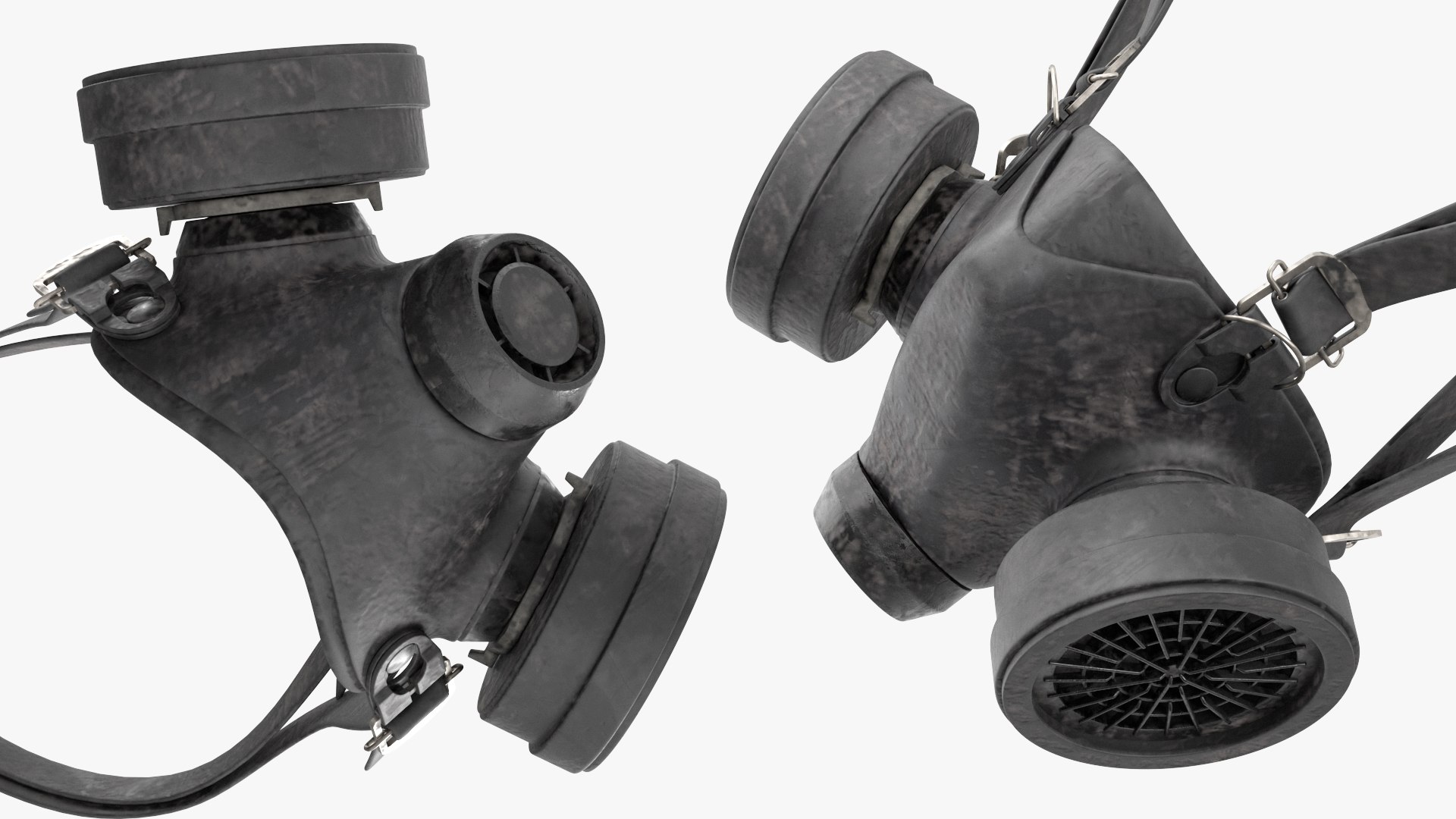 3D Miners Mask Dirty Model - TurboSquid 2330658