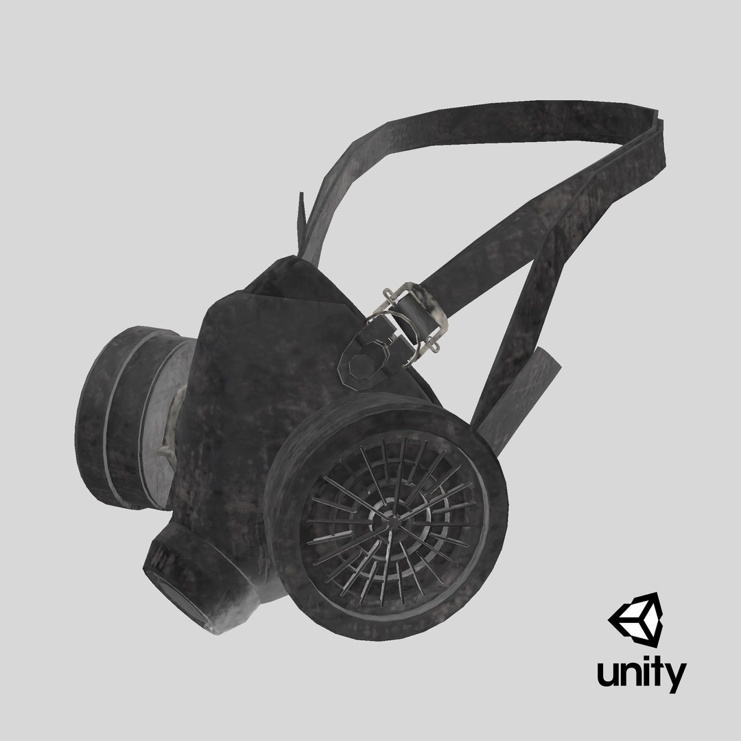 3D Miners Mask Dirty Model - TurboSquid 2330658