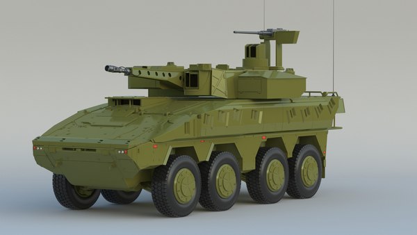 modelo 3d Boxer MRAV - TurboSquid 1480121