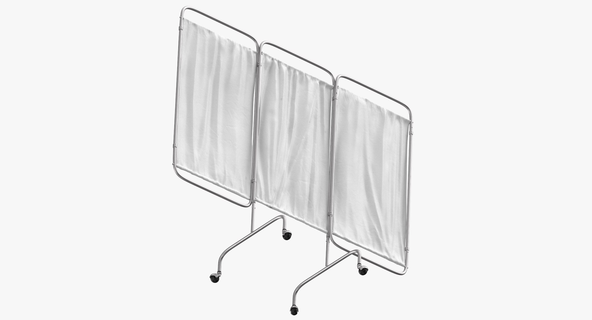 3D Hospital Privacy Screen Expanded - TurboSquid 1321120