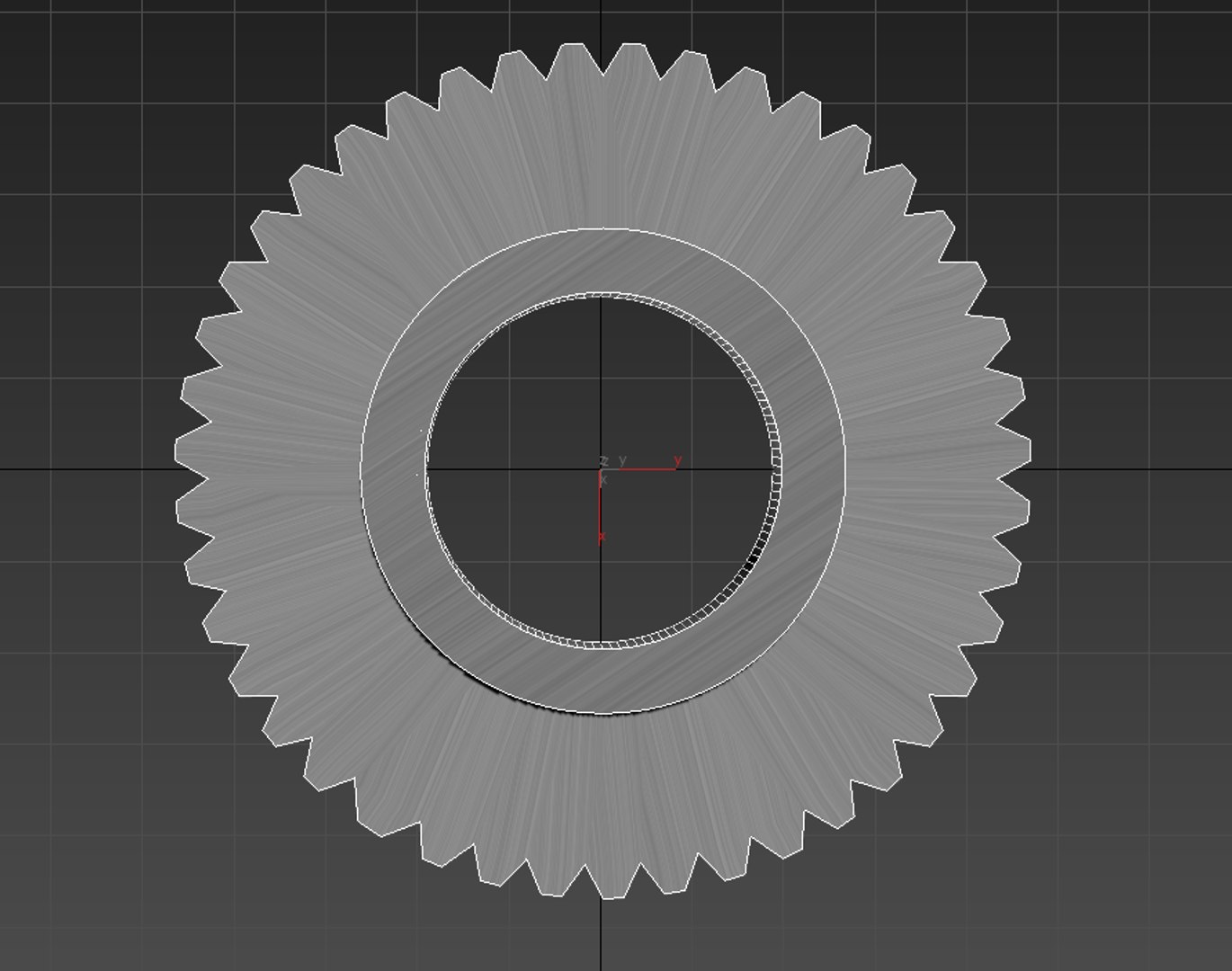 Free Simple Gear 3d Model