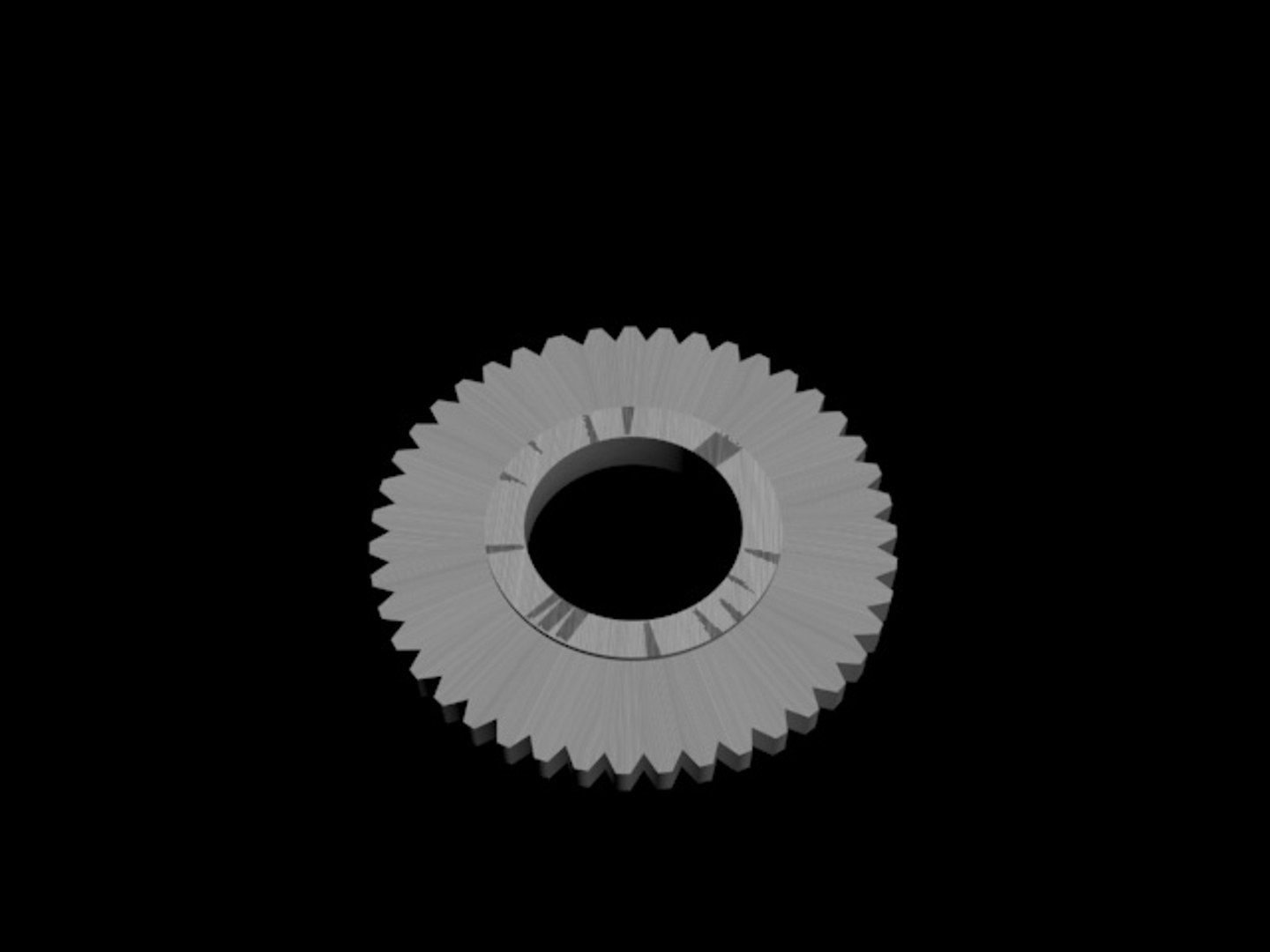 Free Simple Gear 3d Model