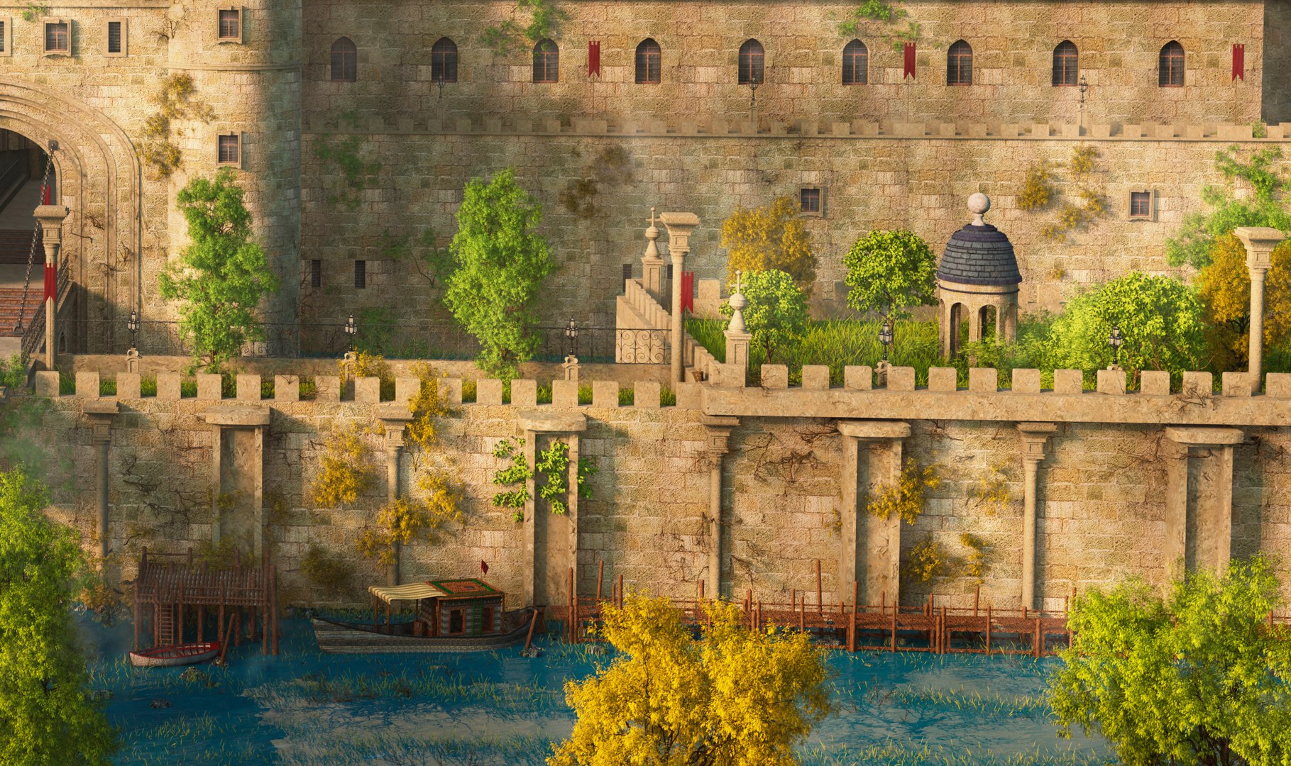 Big Bell Of Bordeaux Gate Environment 3D Model - TurboSquid 2312839