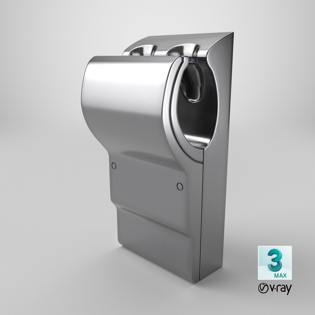 Hand Dryer 3D Model - TurboSquid 1952326