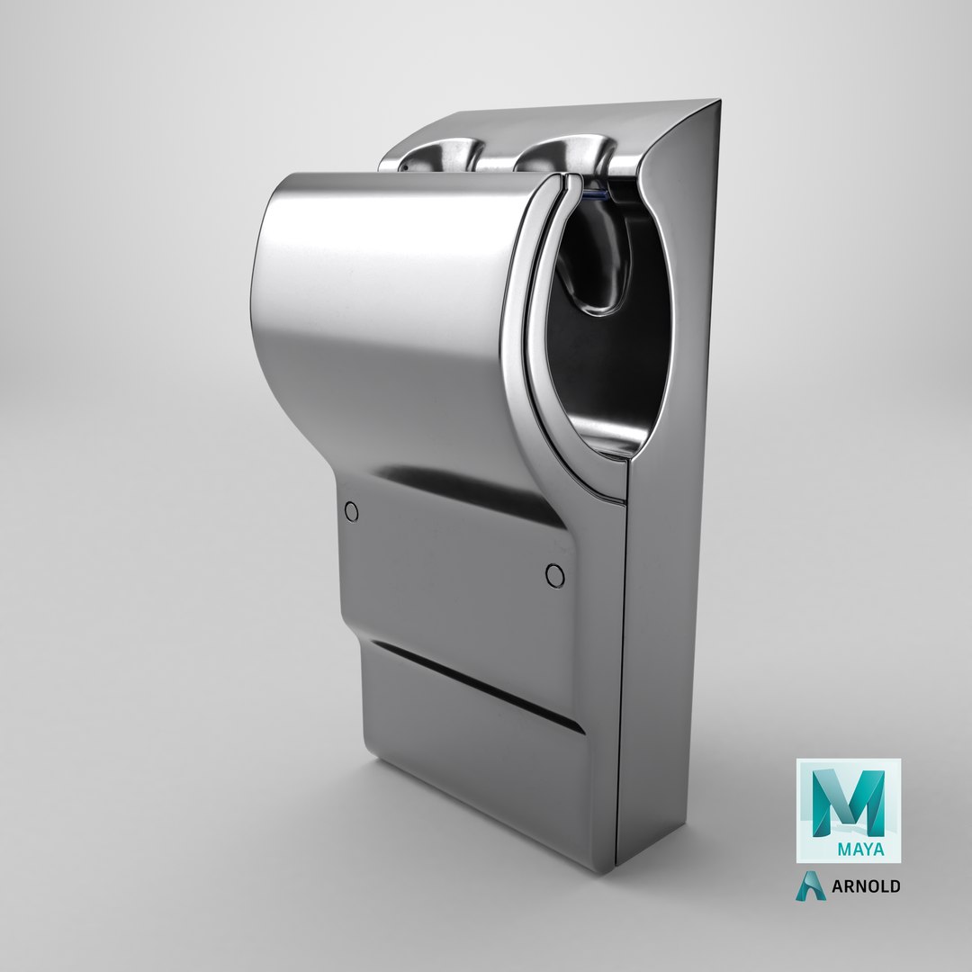 Hand Dryer 3D Model - TurboSquid 1952326