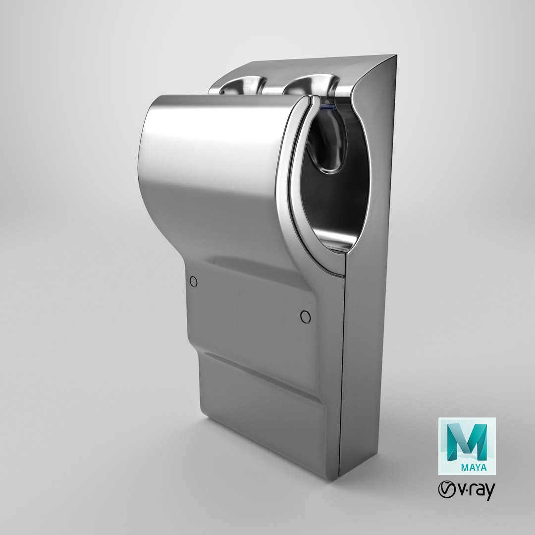 Hand Dryer 3D Model - TurboSquid 1952326