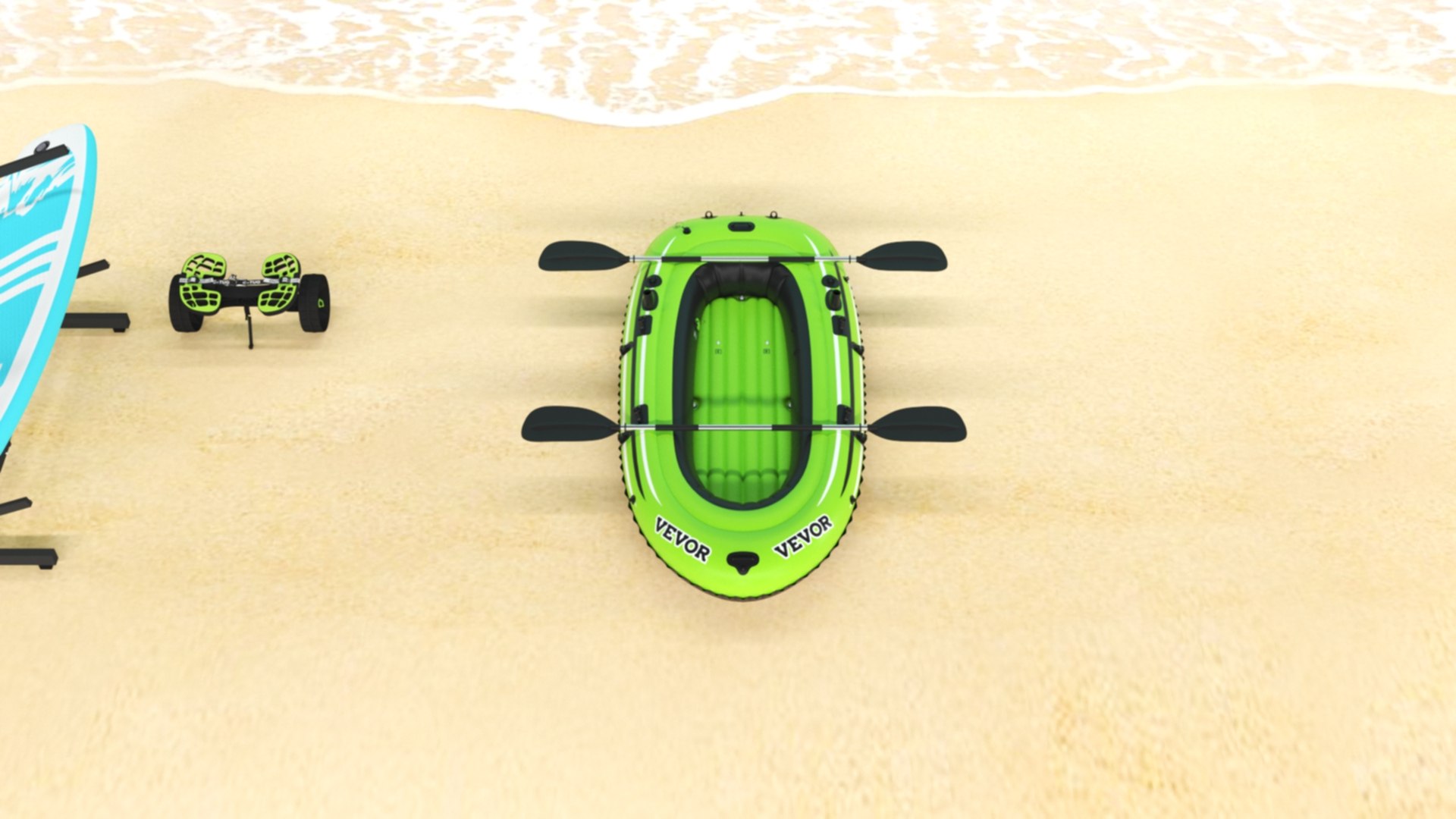 3D VEVOR Inflatable Boat Model - TurboSquid 2376853