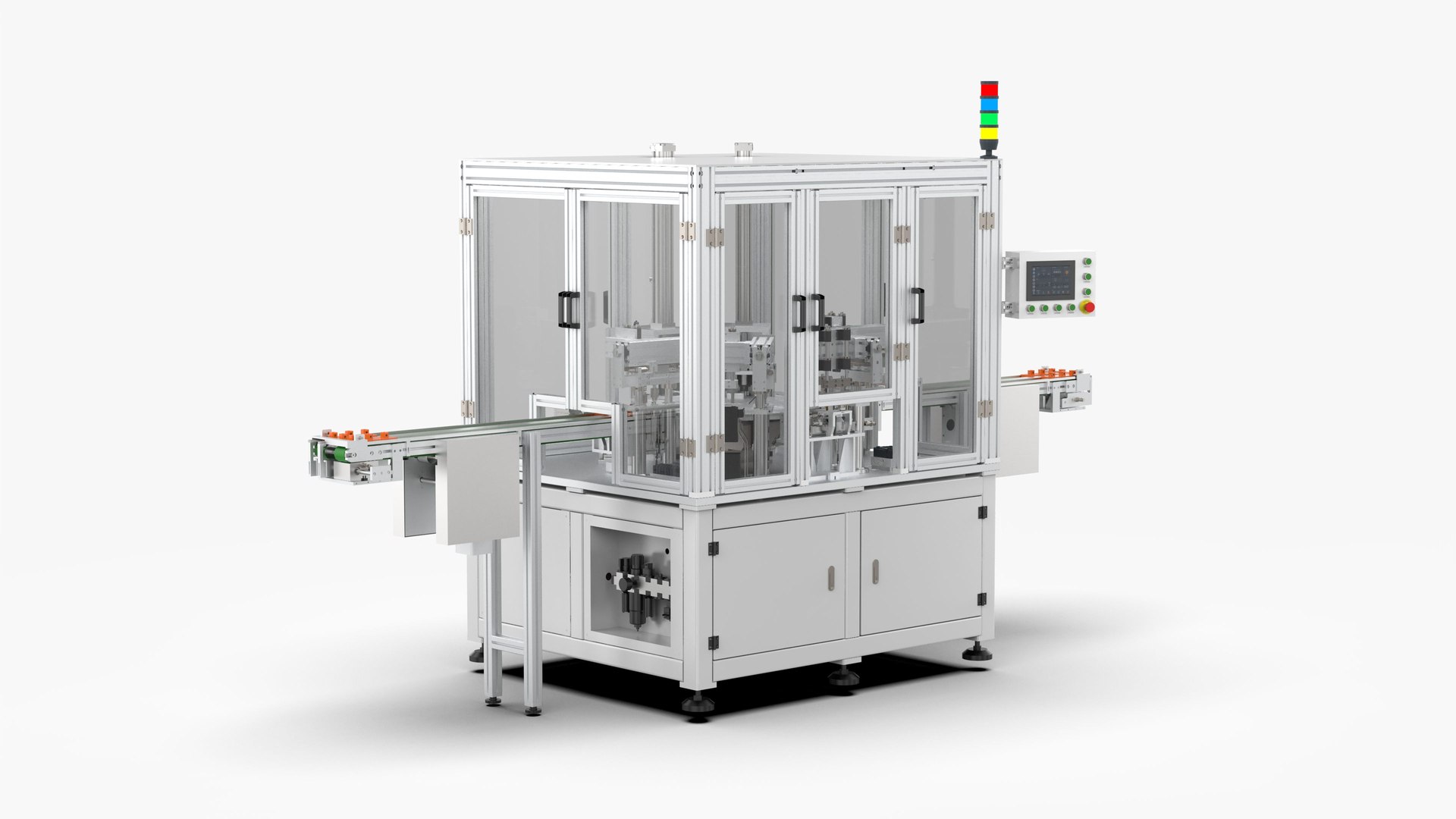 3D Automatic Assembly And Testing Equipment For Shrapnel - TurboSquid ...