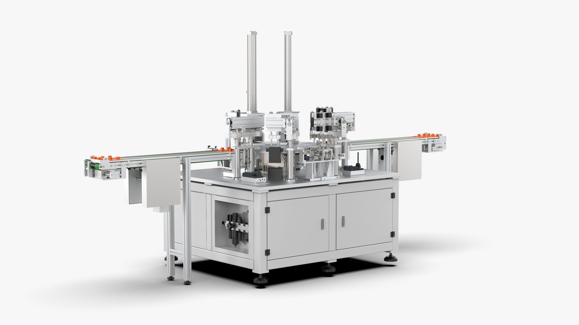 3D Automatic Assembly And Testing Equipment For Shrapnel - TurboSquid ...