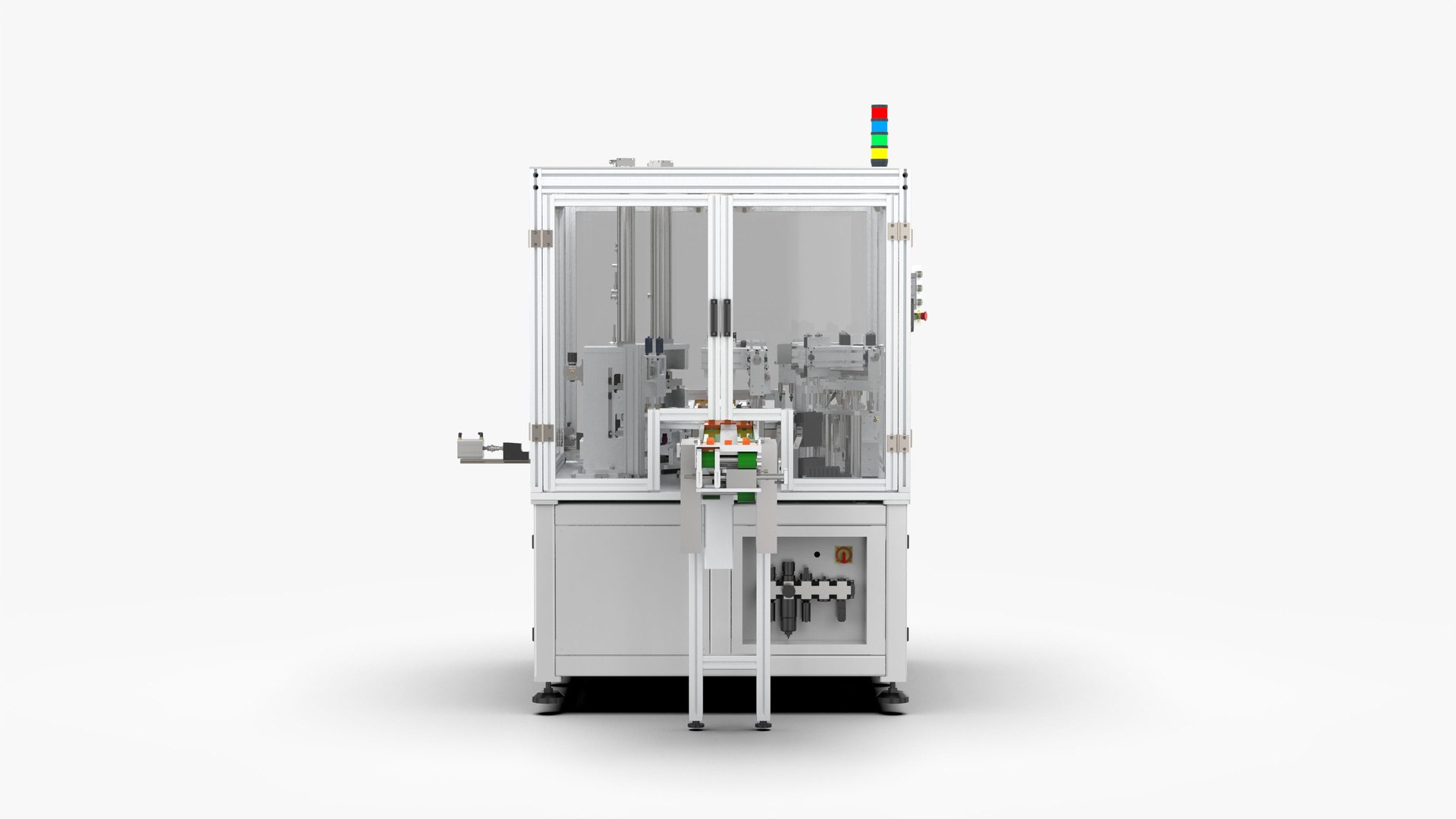 3D Automatic Assembly And Testing Equipment For Shrapnel - TurboSquid ...