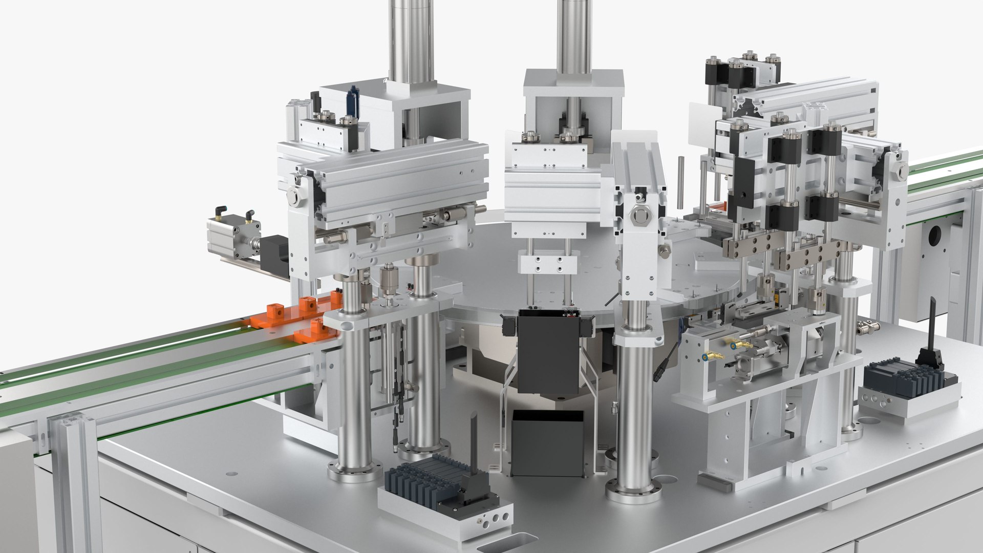 3D Automatic Assembly And Testing Equipment For Shrapnel - TurboSquid ...