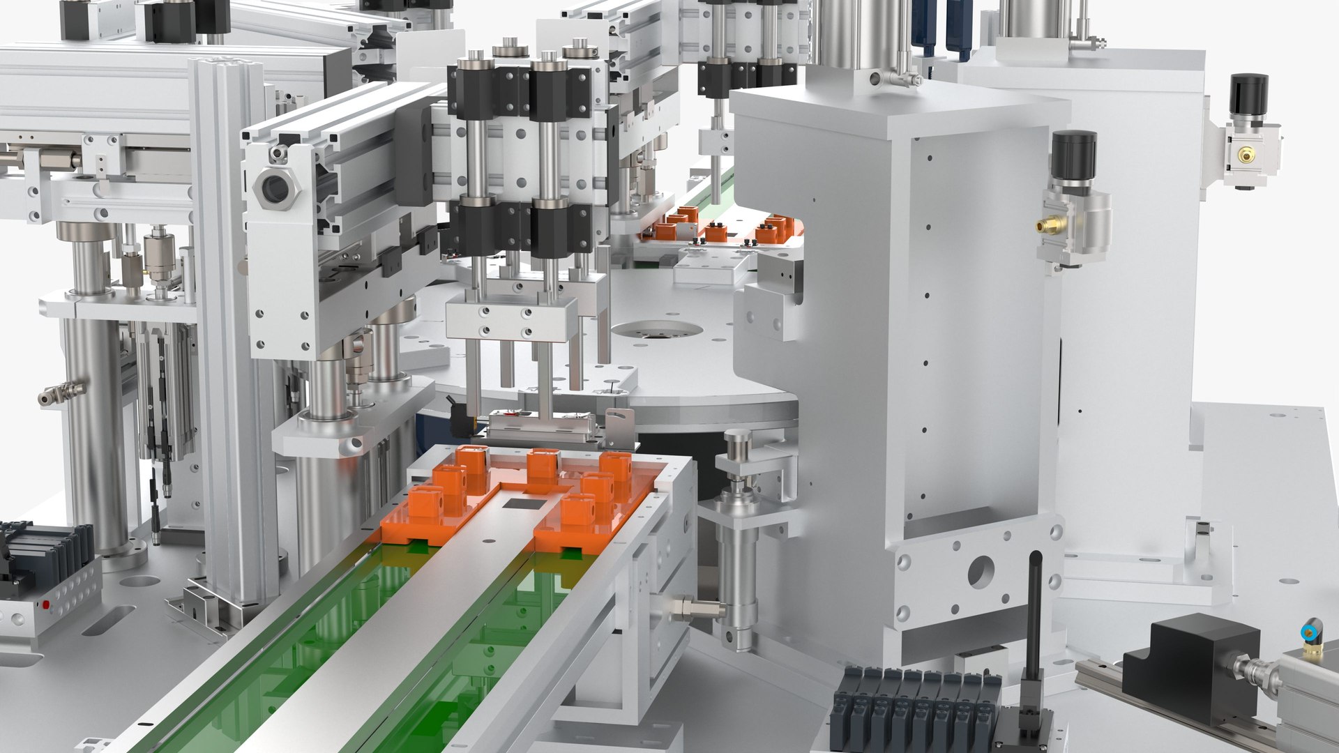 3D Automatic Assembly And Testing Equipment For Shrapnel - TurboSquid ...