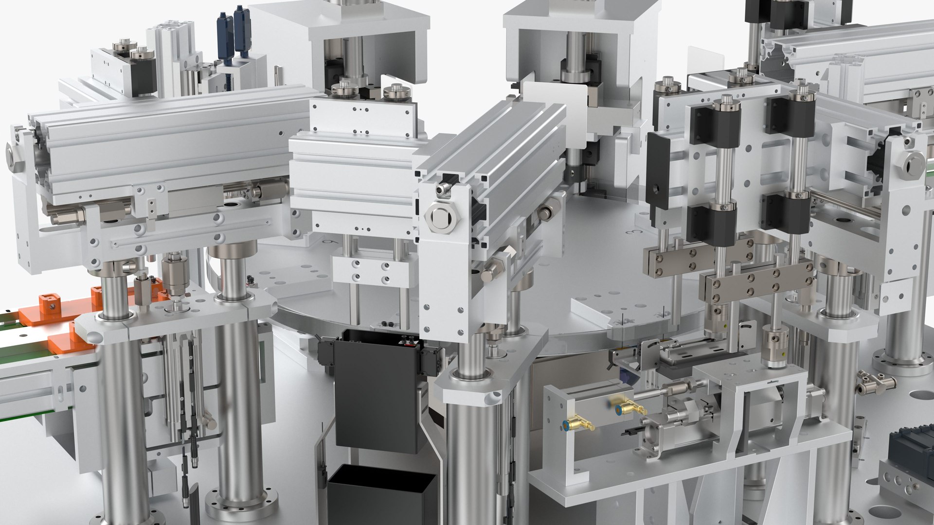 3D Automatic Assembly And Testing Equipment For Shrapnel - TurboSquid ...
