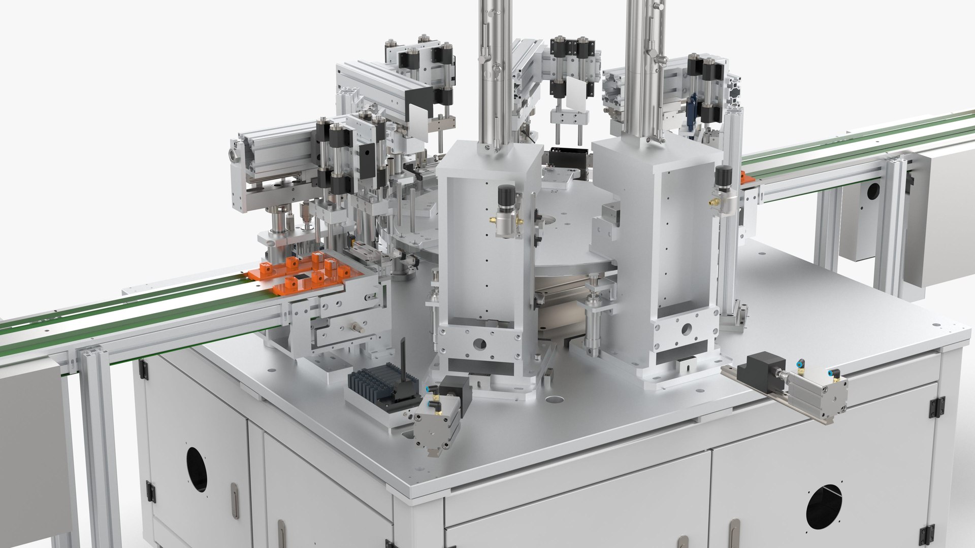 3D Automatic Assembly And Testing Equipment For Shrapnel - TurboSquid ...