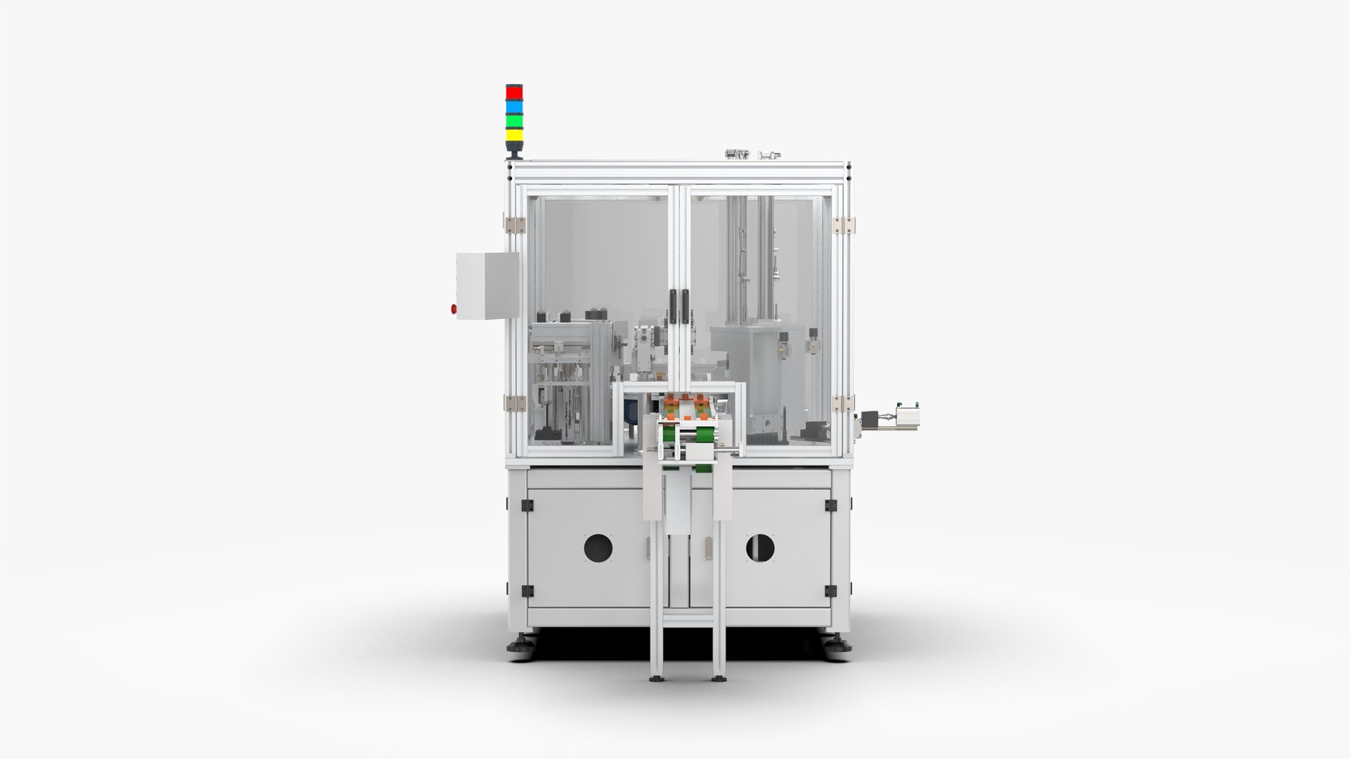 3D Automatic Assembly And Testing Equipment For Shrapnel - TurboSquid ...