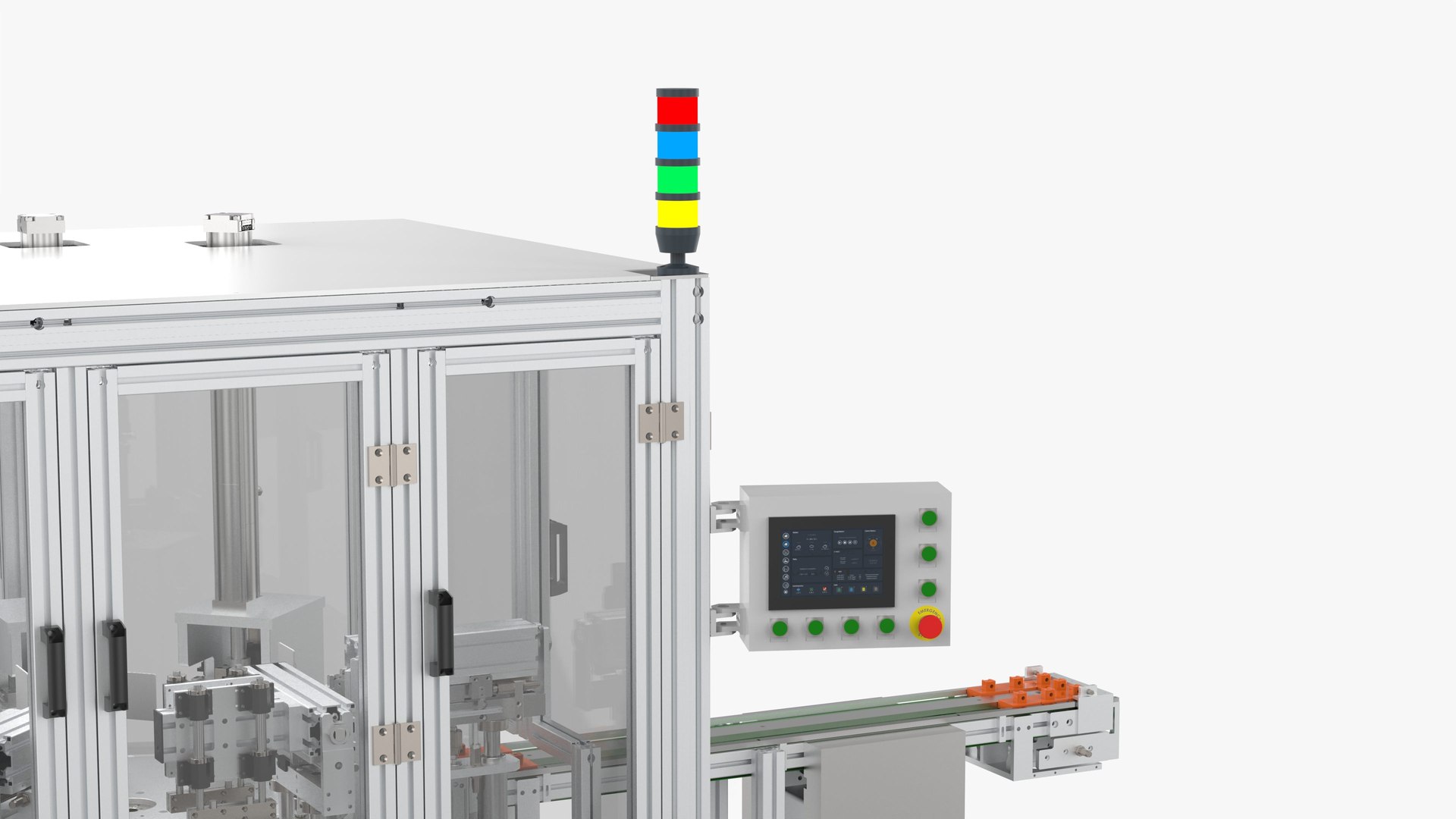 3D Automatic Assembly And Testing Equipment For Shrapnel - TurboSquid ...